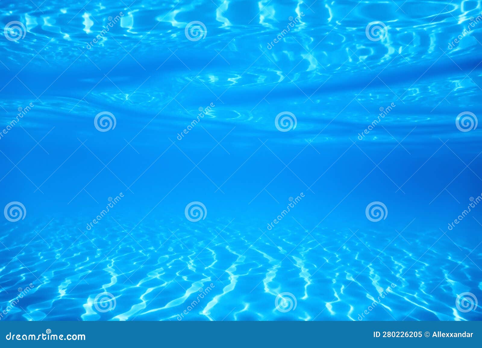 Underwater Empty Swimming Pool Background Stock Image - Image of ...