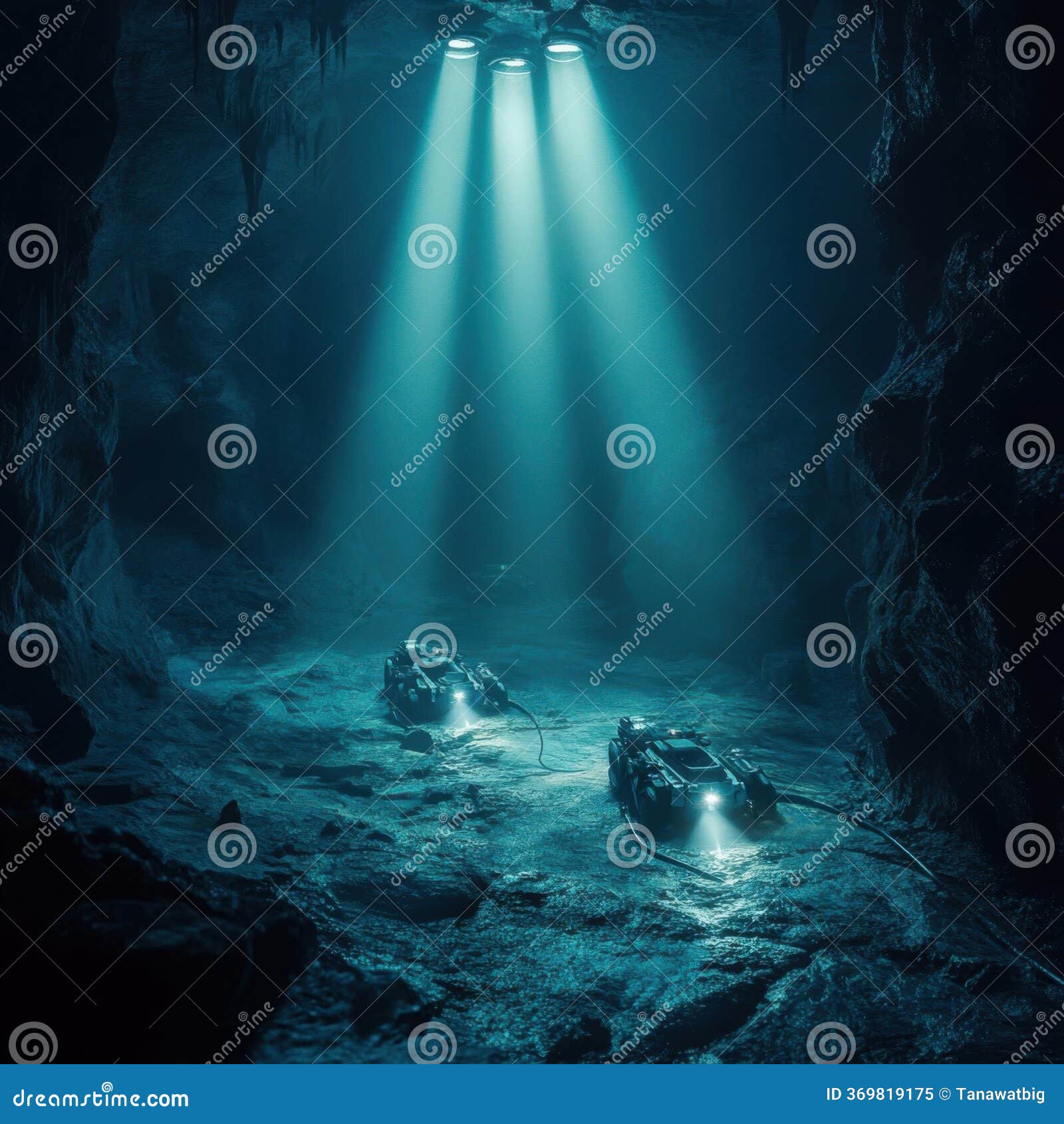 Underwater Exploration Colorful Tropical Fish In Coral Reef Ocean Scene ...