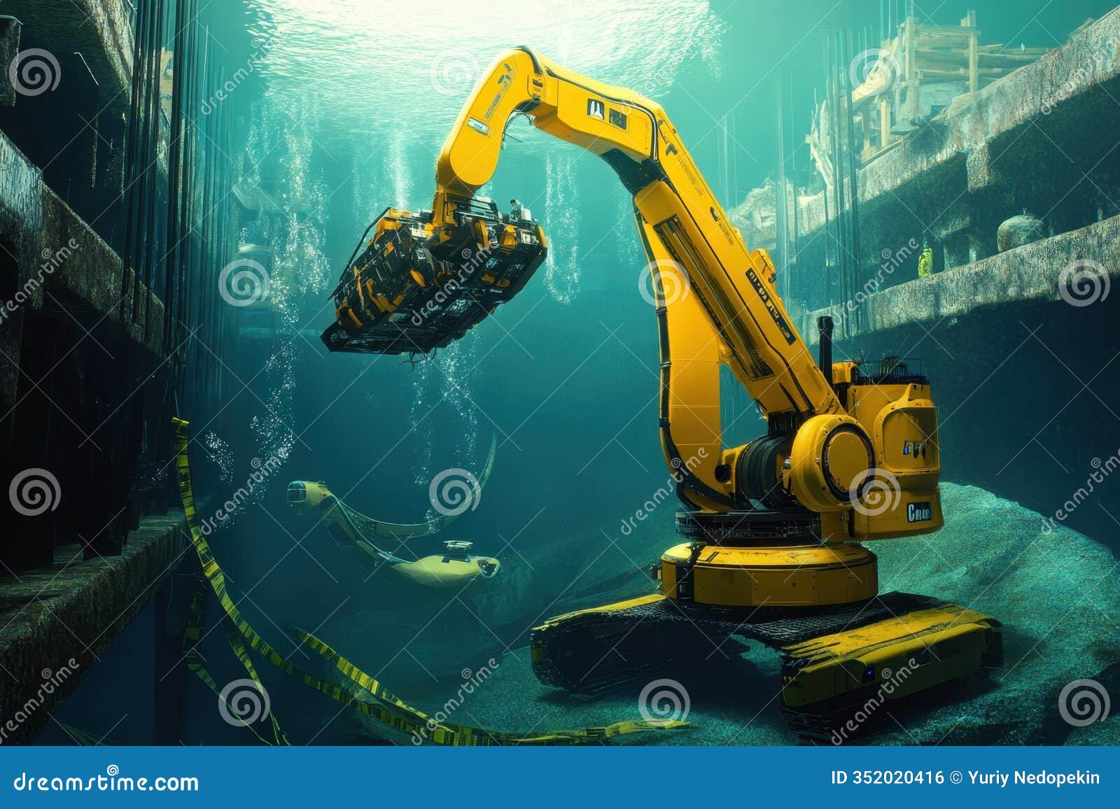Underwater Exploration of a Submerged Structure Using Remote-operated ...