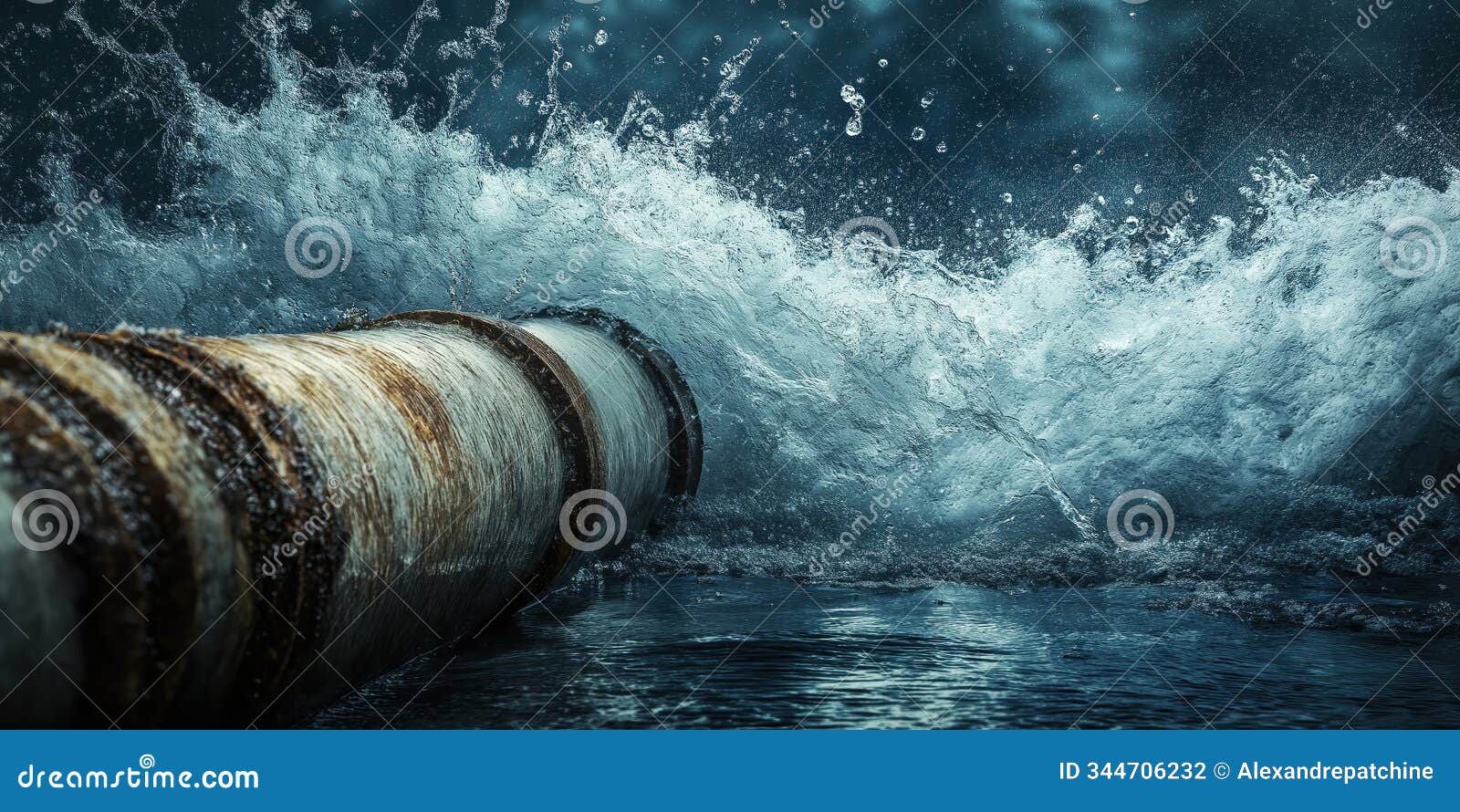 Outdated Infrastructure A School With Crumbling Walls And Leakin Stock ...