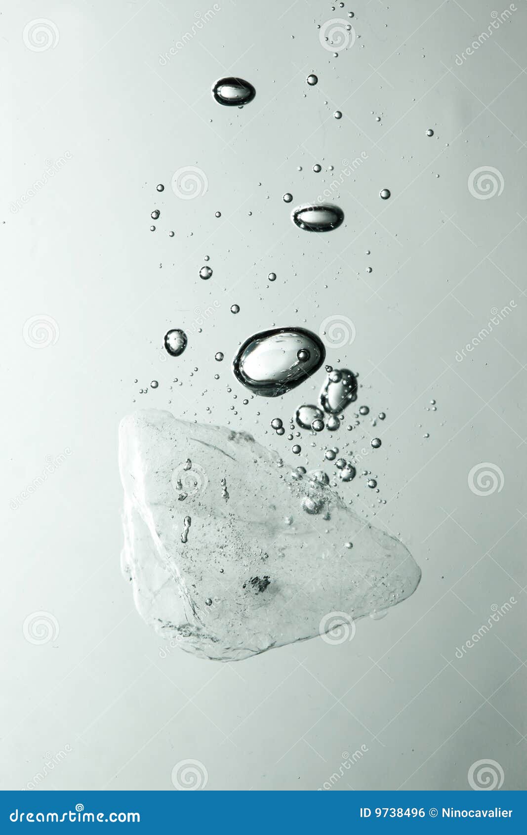 Underwater ice stock photo. Image of flowing, liquid, fluid - 9738496