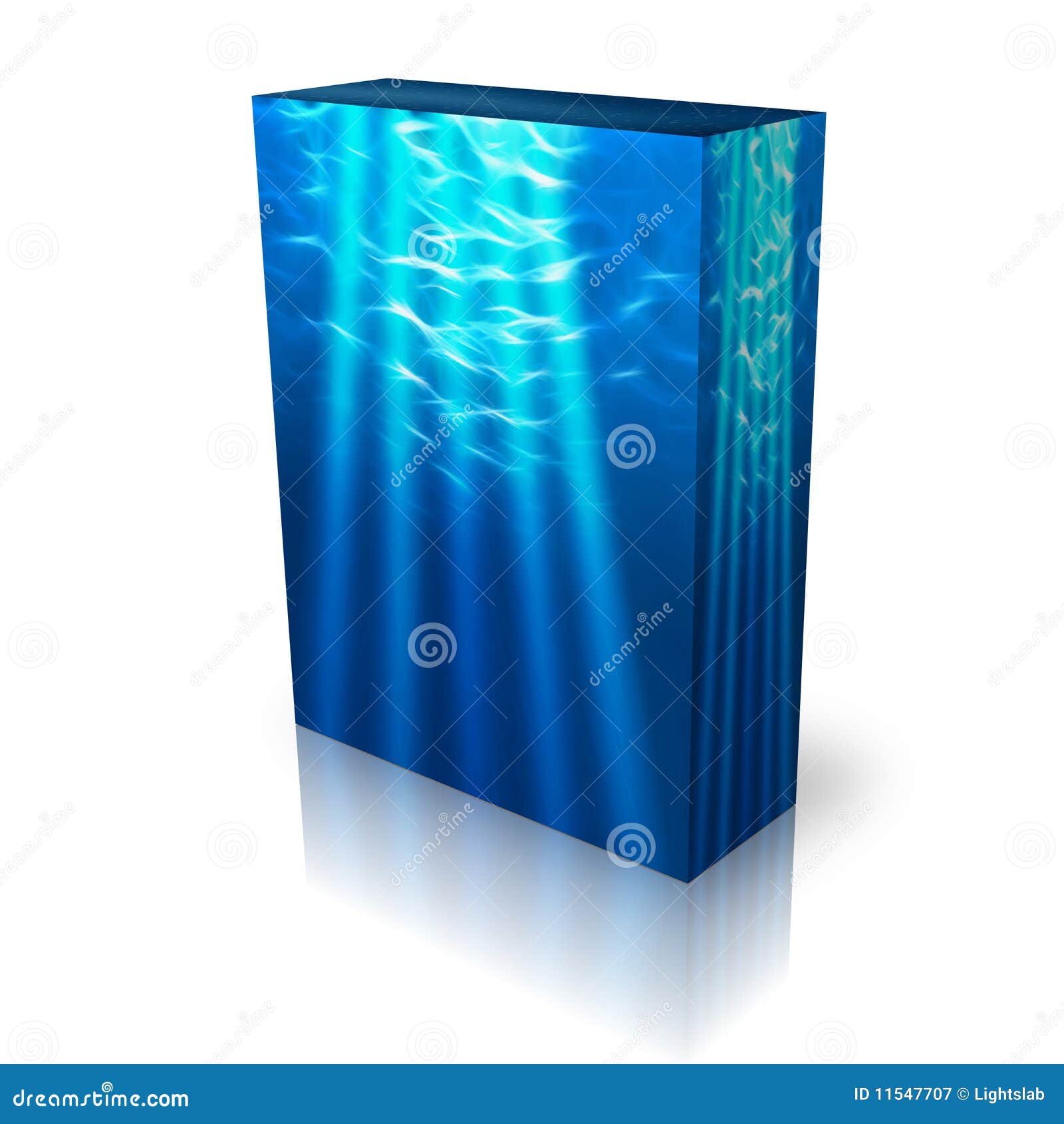 Underwater Light Beams Box Template Stock Illustrations – 1 Underwater ...