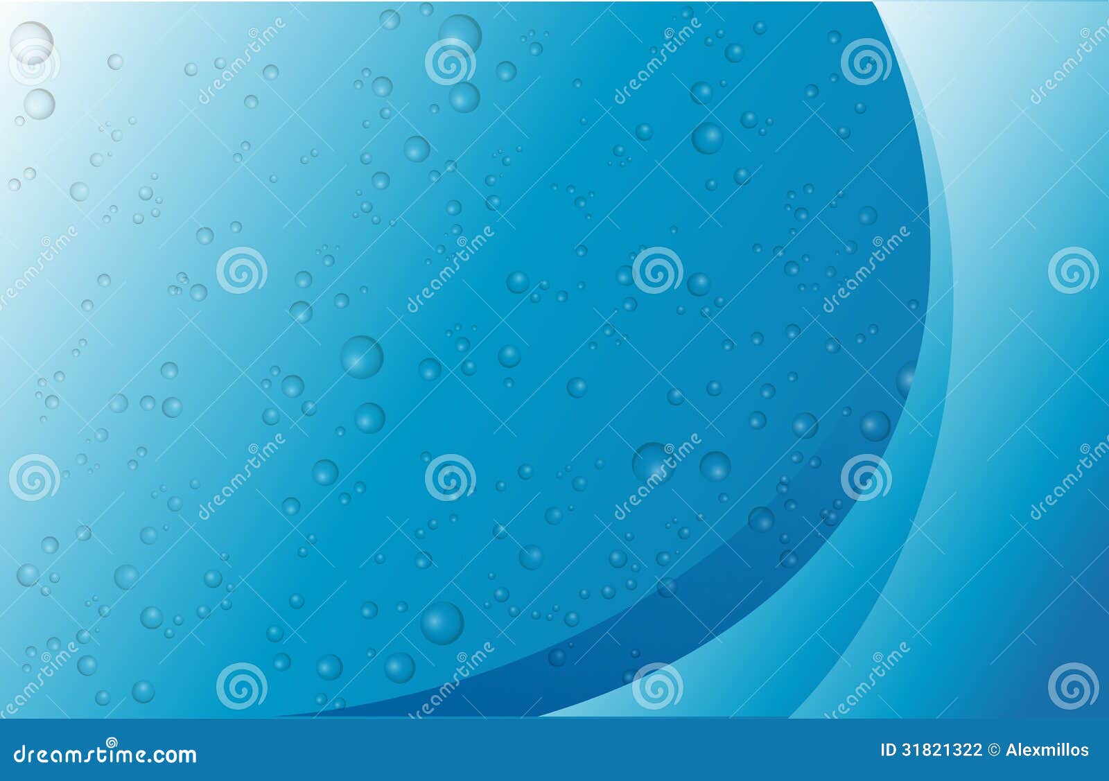 Underwater Light Lines Illustration Design Graphic Stock Illustration ...