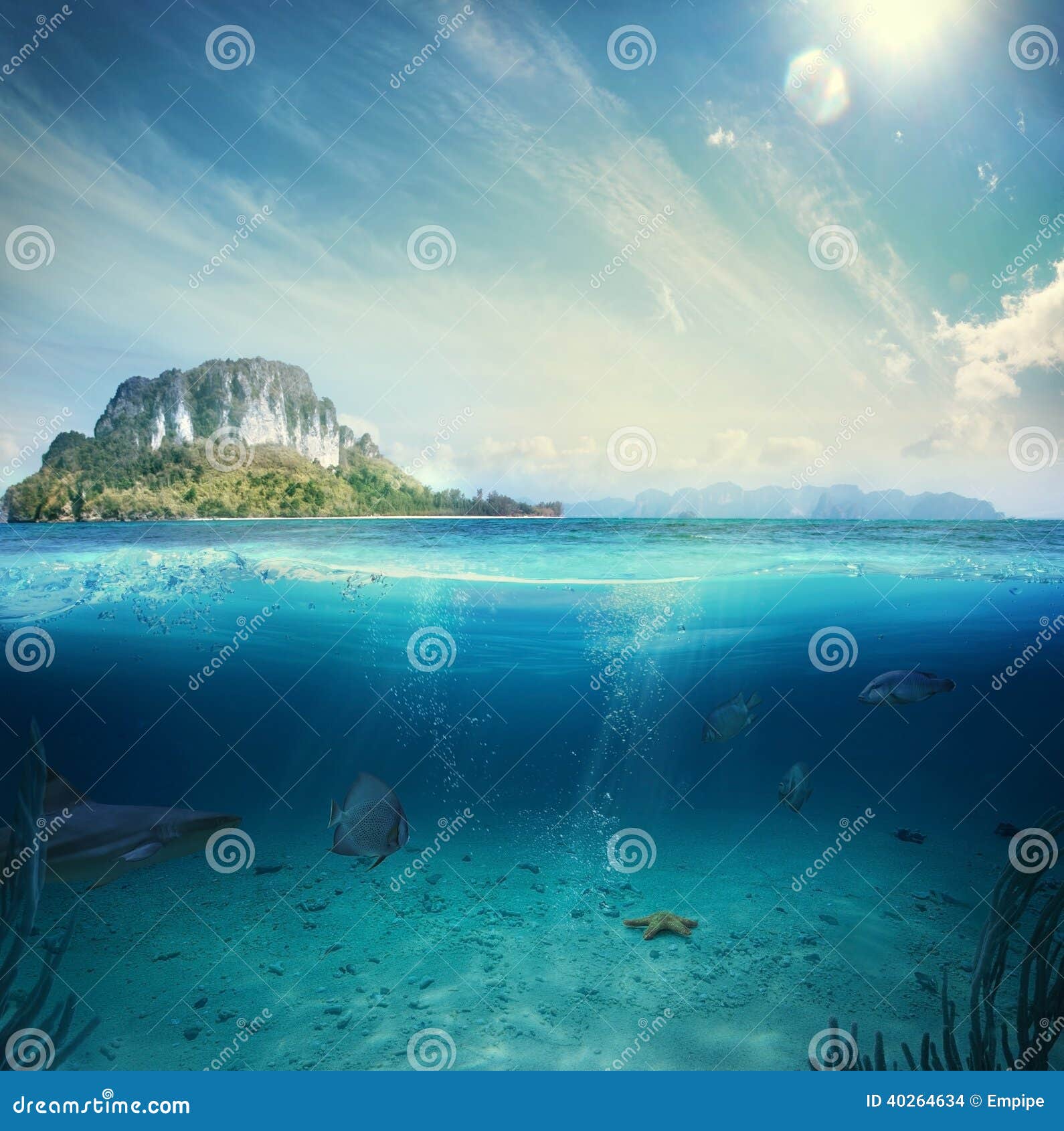 Underwater part stock photo. Image of lake, bubbles, beneath - 40264634