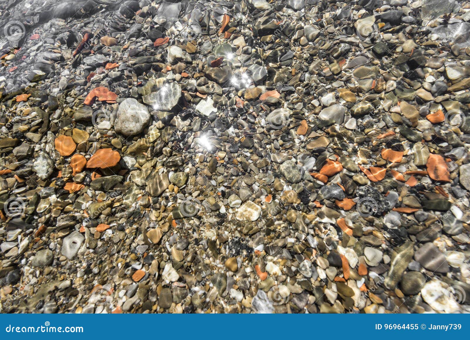 Underwater Pebbles At The Seaside Royalty-Free Stock Photo ...