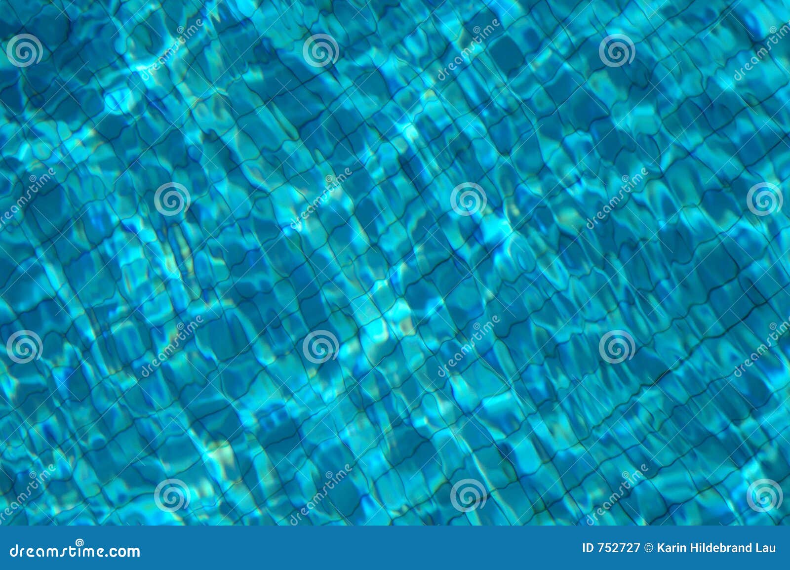 Underwater Pool Tiles stock image. Image of cool, ripple - 752727