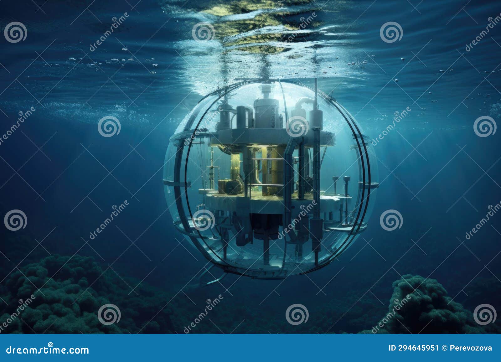 Underwater Prototype of Using Ocean Energy Waves or Currents As a ...