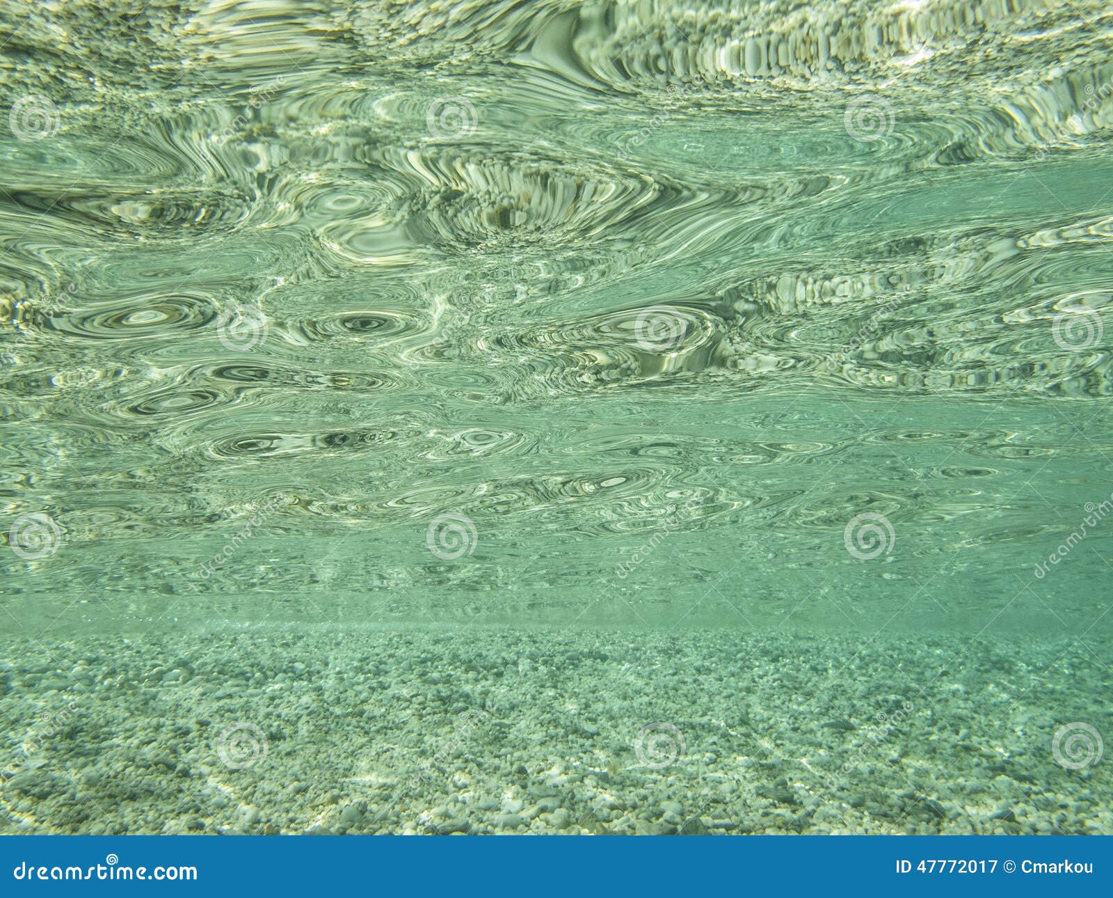 Underwater reflection stock image. Image of blue, reflect - 47772017