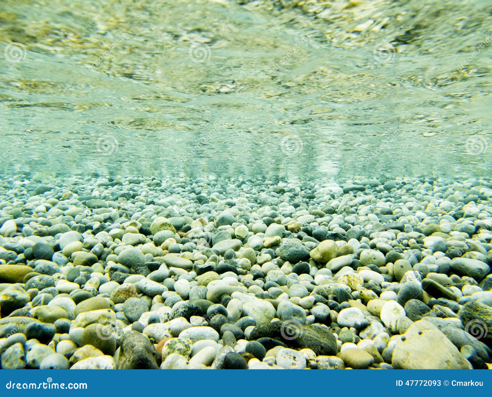 Underwater reflection stock image. Image of bubbles, water - 47772093