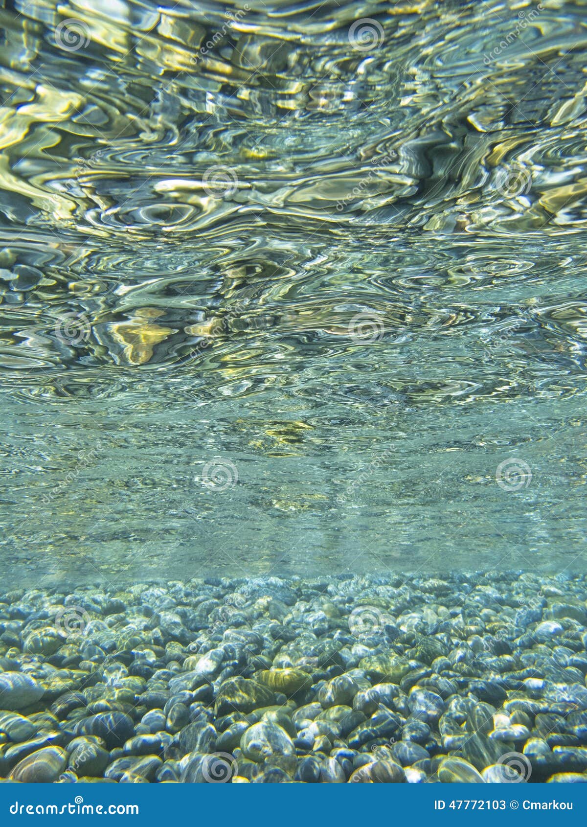 Underwater reflection stock image. Image of wavy, pattern - 47772103
