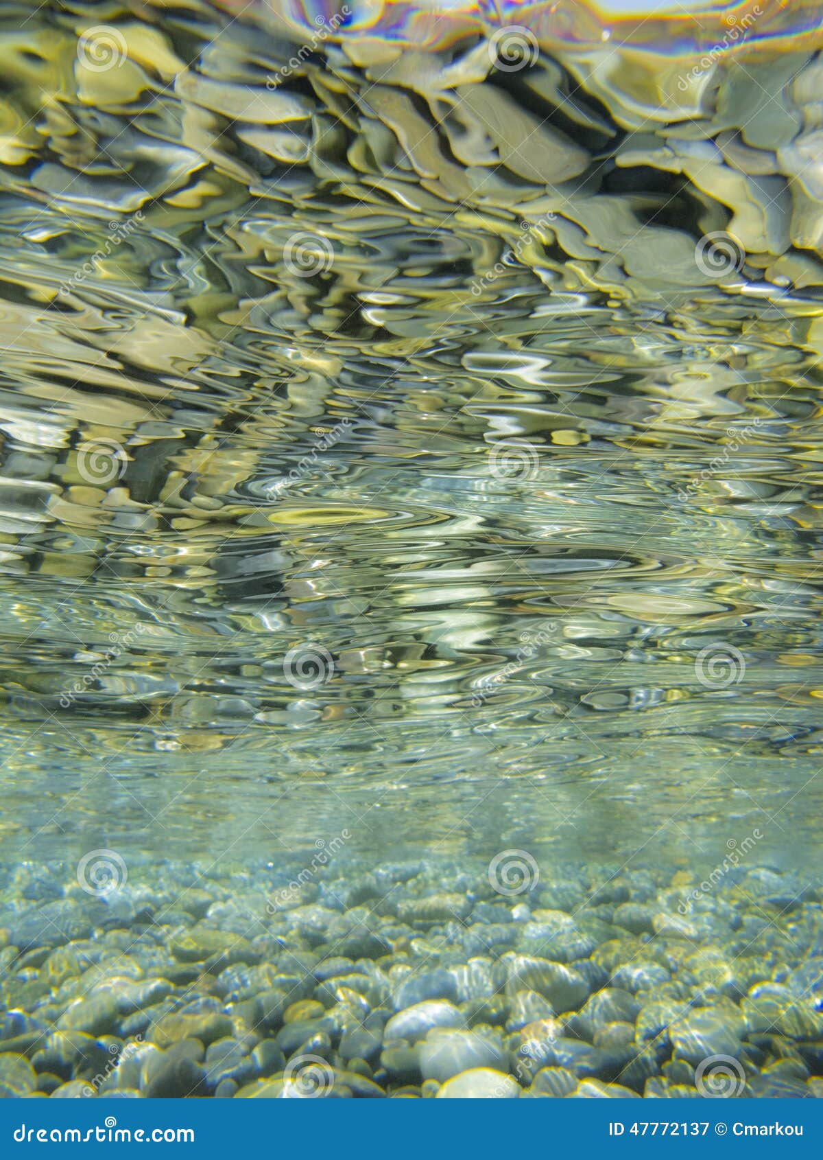 Underwater reflection stock image. Image of black, background - 47772137