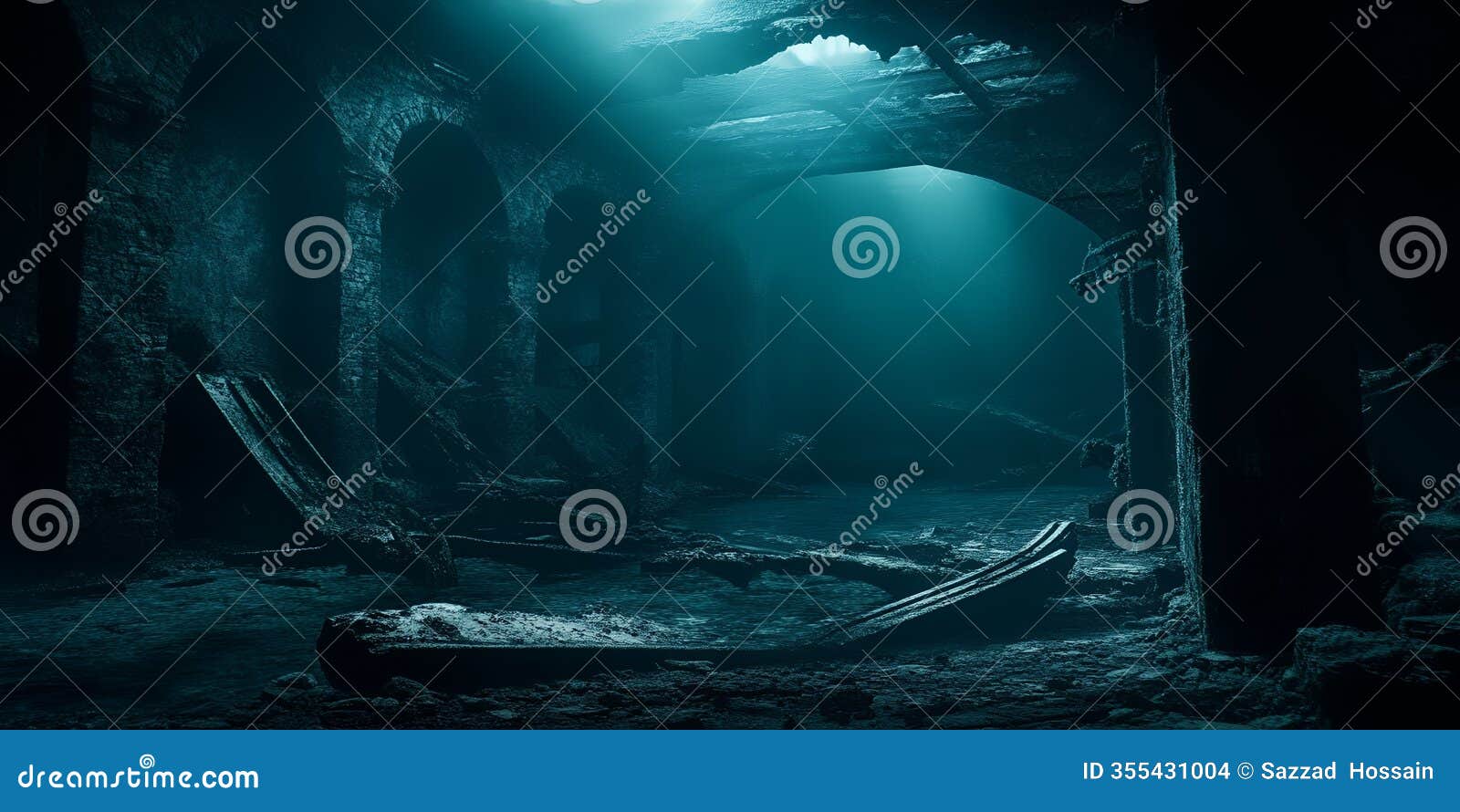 Mysterious Sunken Structure Emerging From Deep Ocean Waters During ...