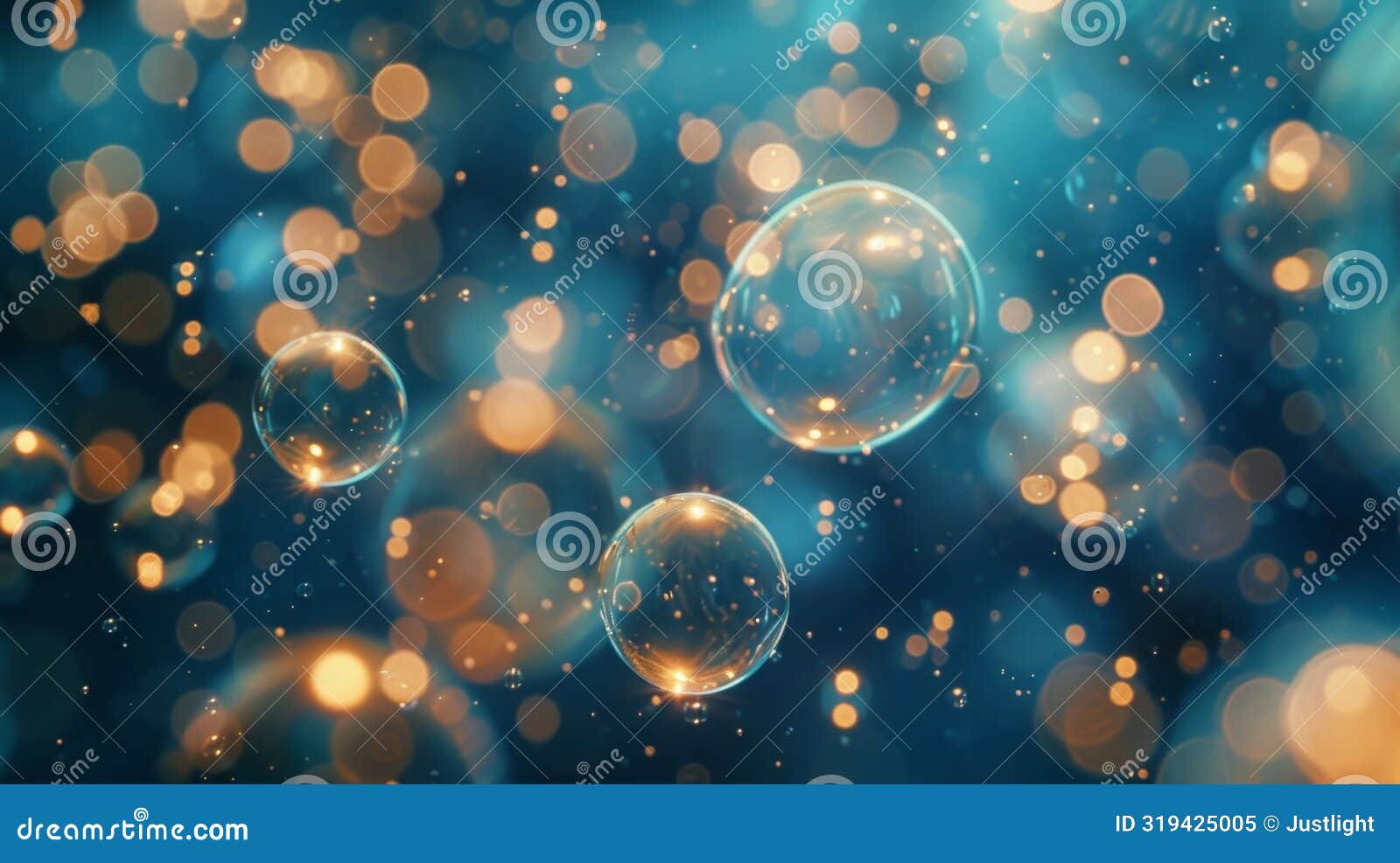 The Underwater Scene is Transformed into a Mesmerizing Display of Light ...