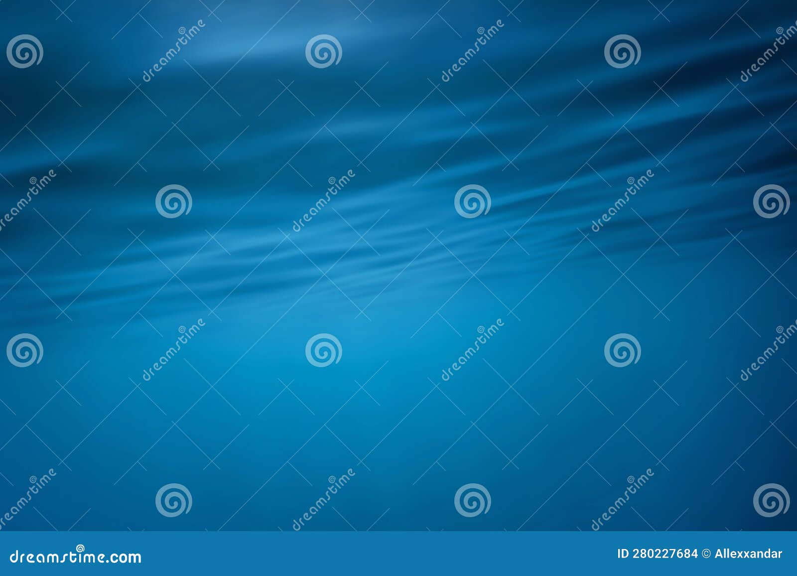 Underwater Sea Surface, Blue Background Stock Photo - Image of sunlight ...