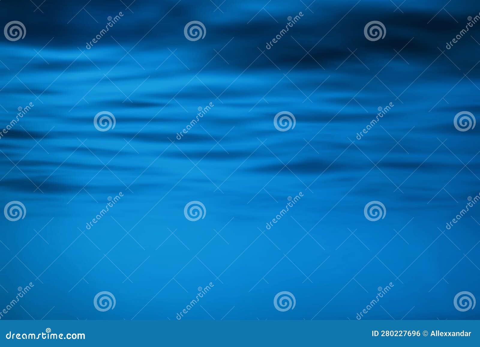 Underwater Sea Surface, Blue Background Stock Photo - Image of nature ...