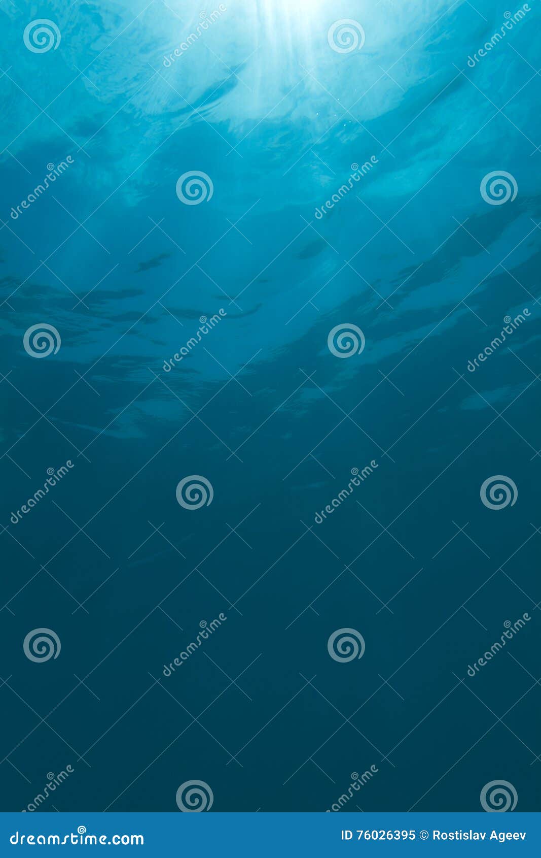 Underwater Sunlight Illuminating Ocean Floor Texture Royalty-Free Stock ...