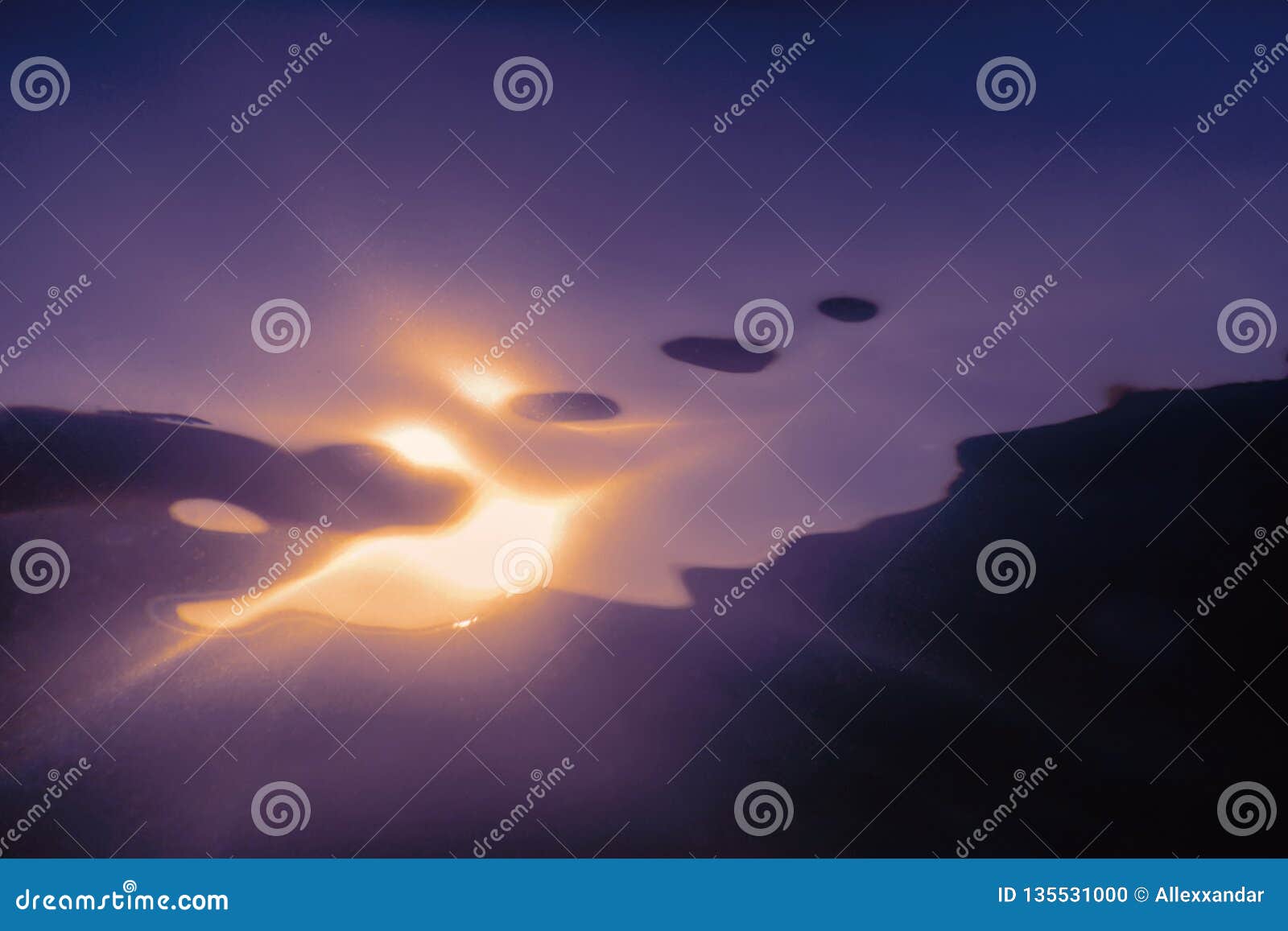 Underwater Sunset Water Surface Stock Photo - Image of aquatic, depth ...