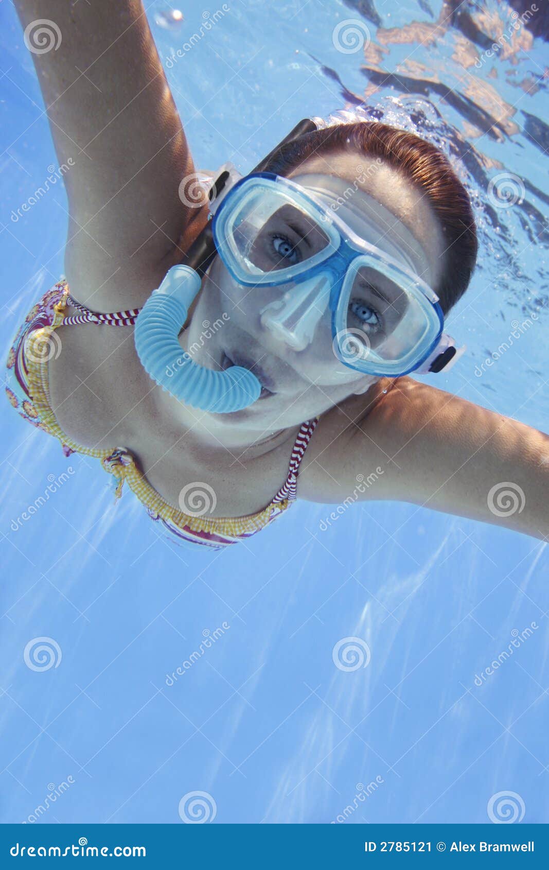 Underwater Swimmer stock image. Image of blue, swimmer - 2785121