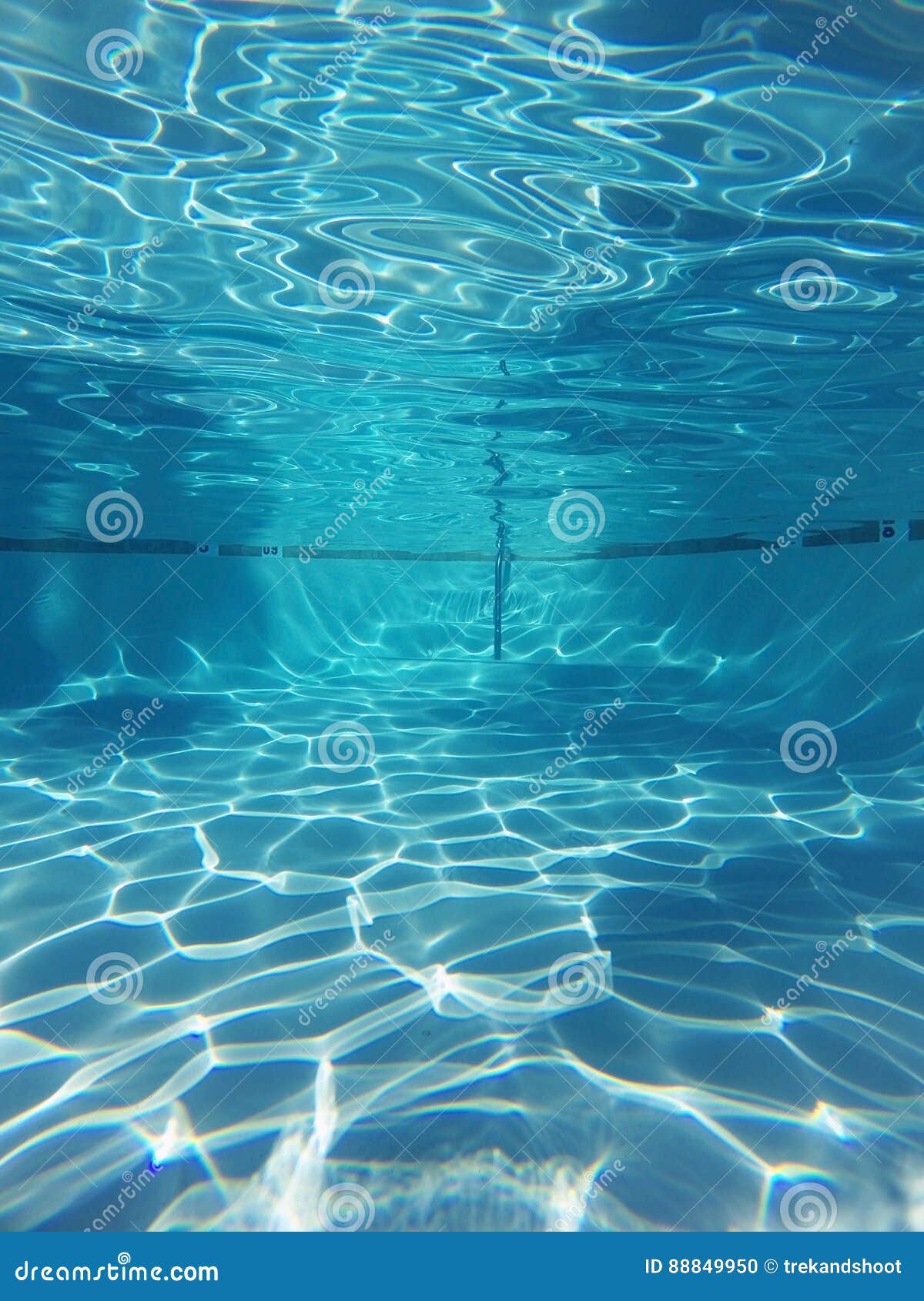Underwater Swimming Pool Vertical Stock Photo - Image of clean, pattern ...