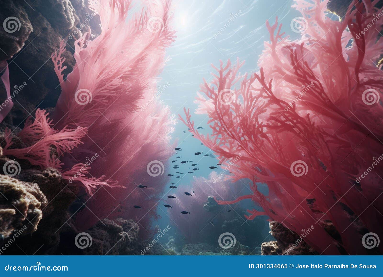 Underwater Unity Coral Reefs And Marine Life Stock Photography ...