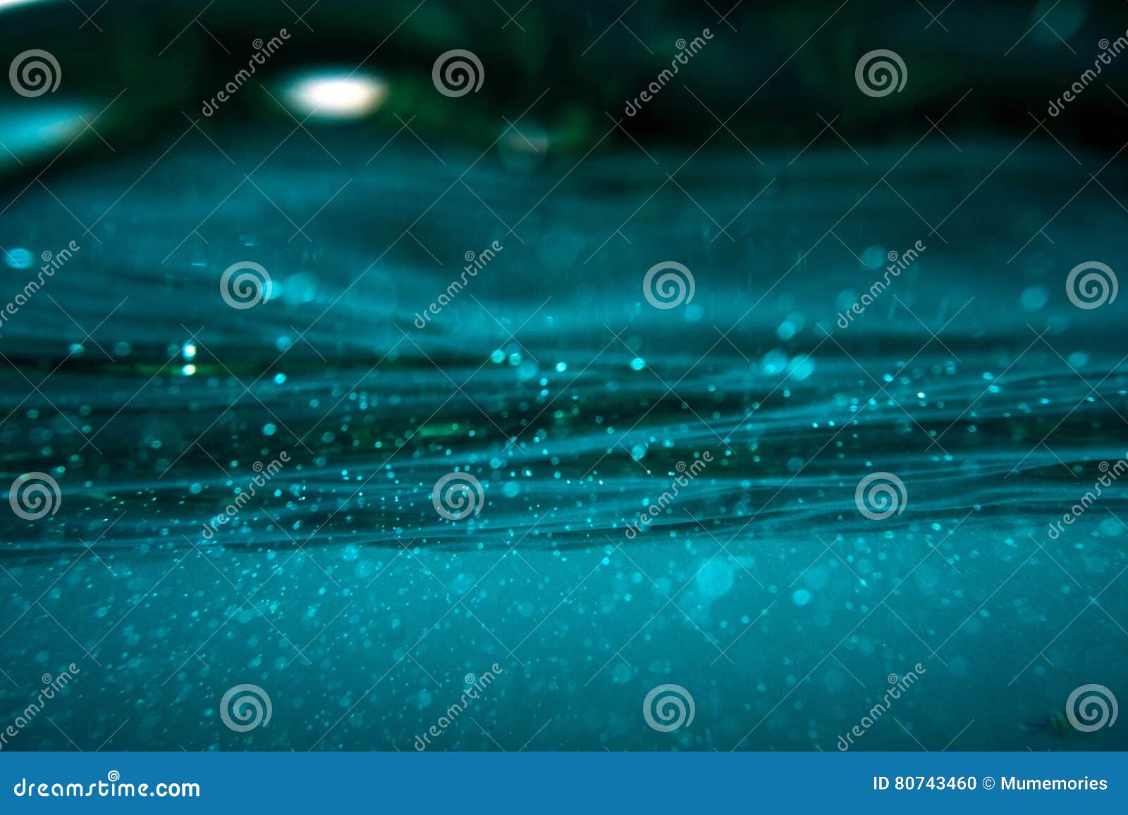 Underwater Wave Surface Background Stock Photo - Image of smooth, blue ...
