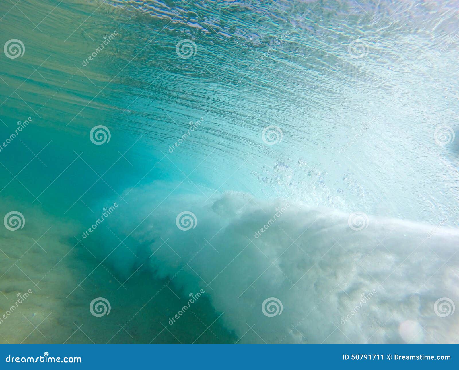 Underwater Wave View in Hawaii Stock Image - Image of wave, curl: 50791711