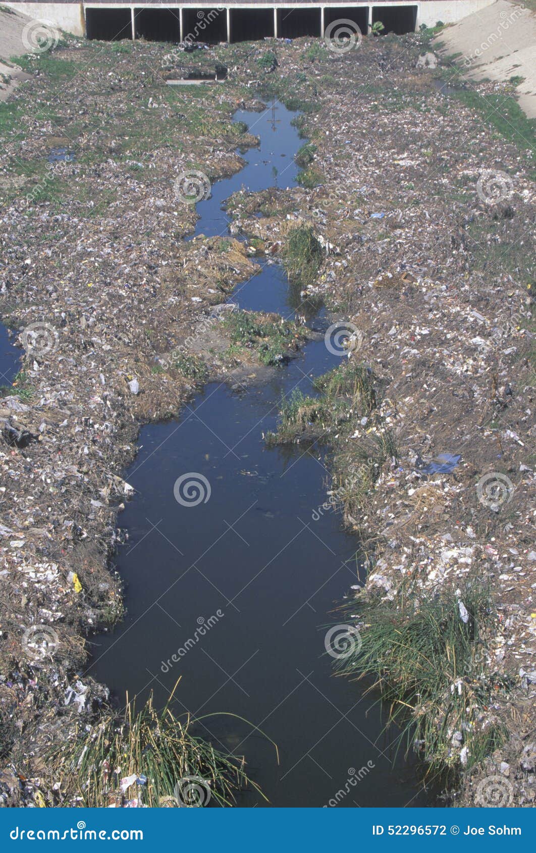 An Undesignated Urban Dump on the Los Angeles River in Compton ...