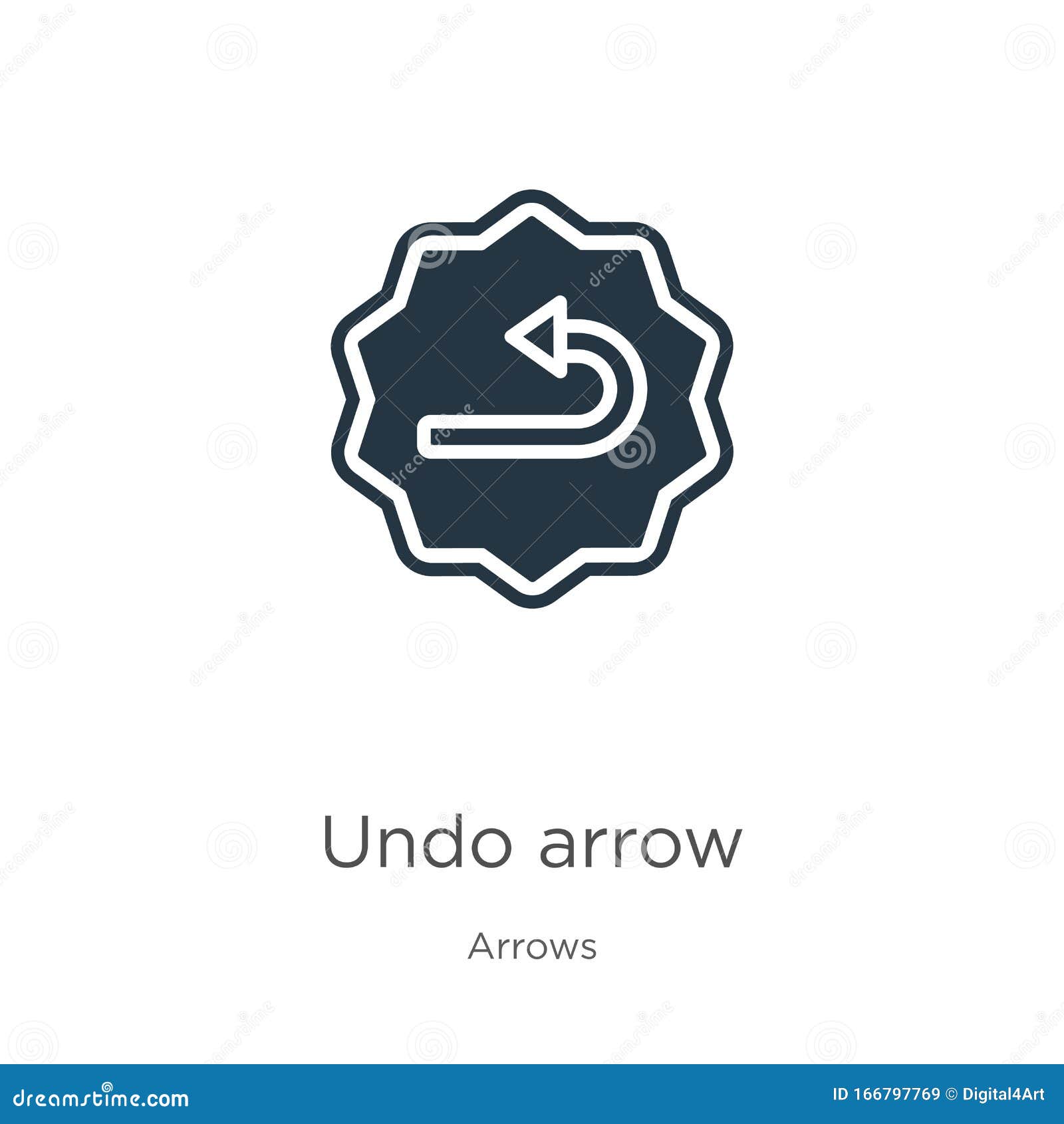 Undo Arrow Icon Vector. Trendy Flat Undo Arrow Icon from Arrows ... Undo Arrow Icon Vector. Trendy Flat Undo Arrow Icon from Arrows ...
