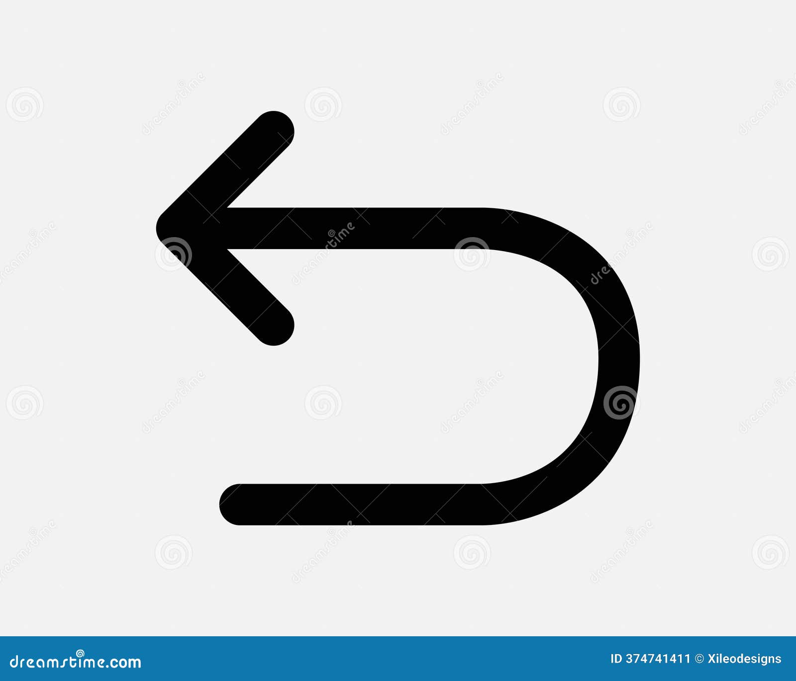 Refresh, Reload Or Redo Simple Icons Set Designed In Filled And Stroke Style Vector Illustration ...