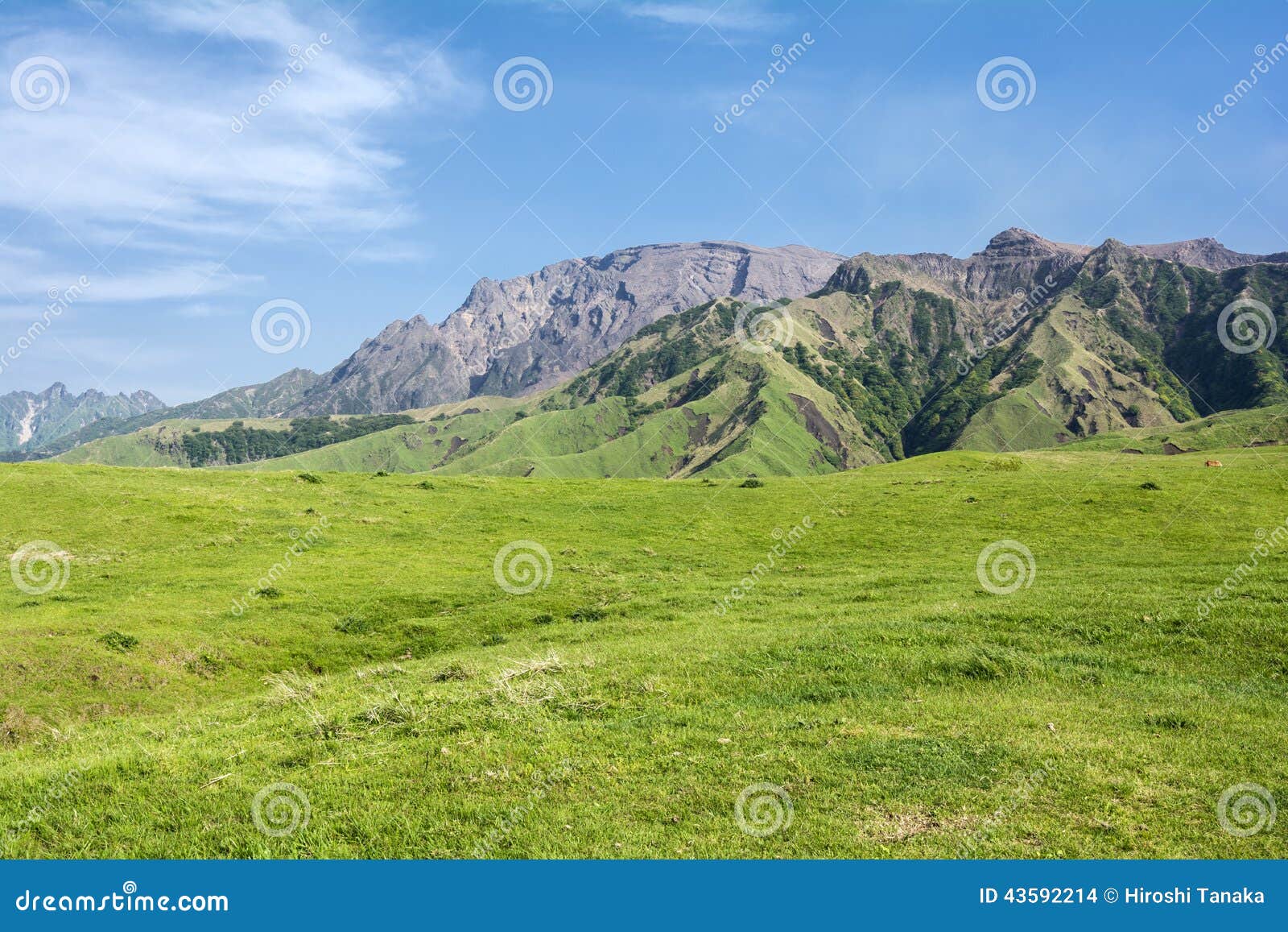 Undulating mountain peaks stock photo. Image of hill - 43592214