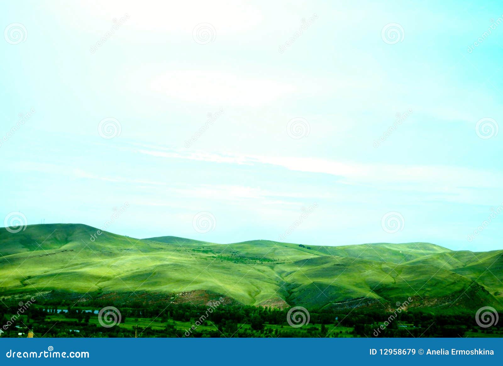 Undulating Mountains stock image. Image of mountains - 12958679
