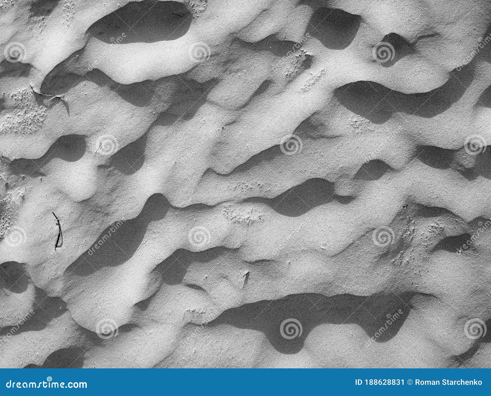 Undulating Surface of the Sand, Texture, Background Stock Image - Image ...