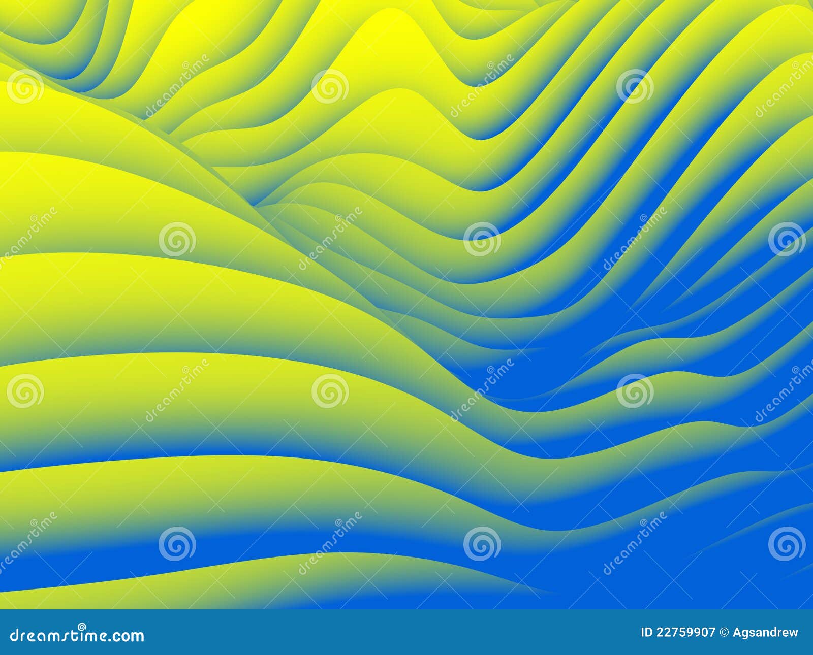 Undulating Wave Design Pattern Stock Illustration - Illustration of ...