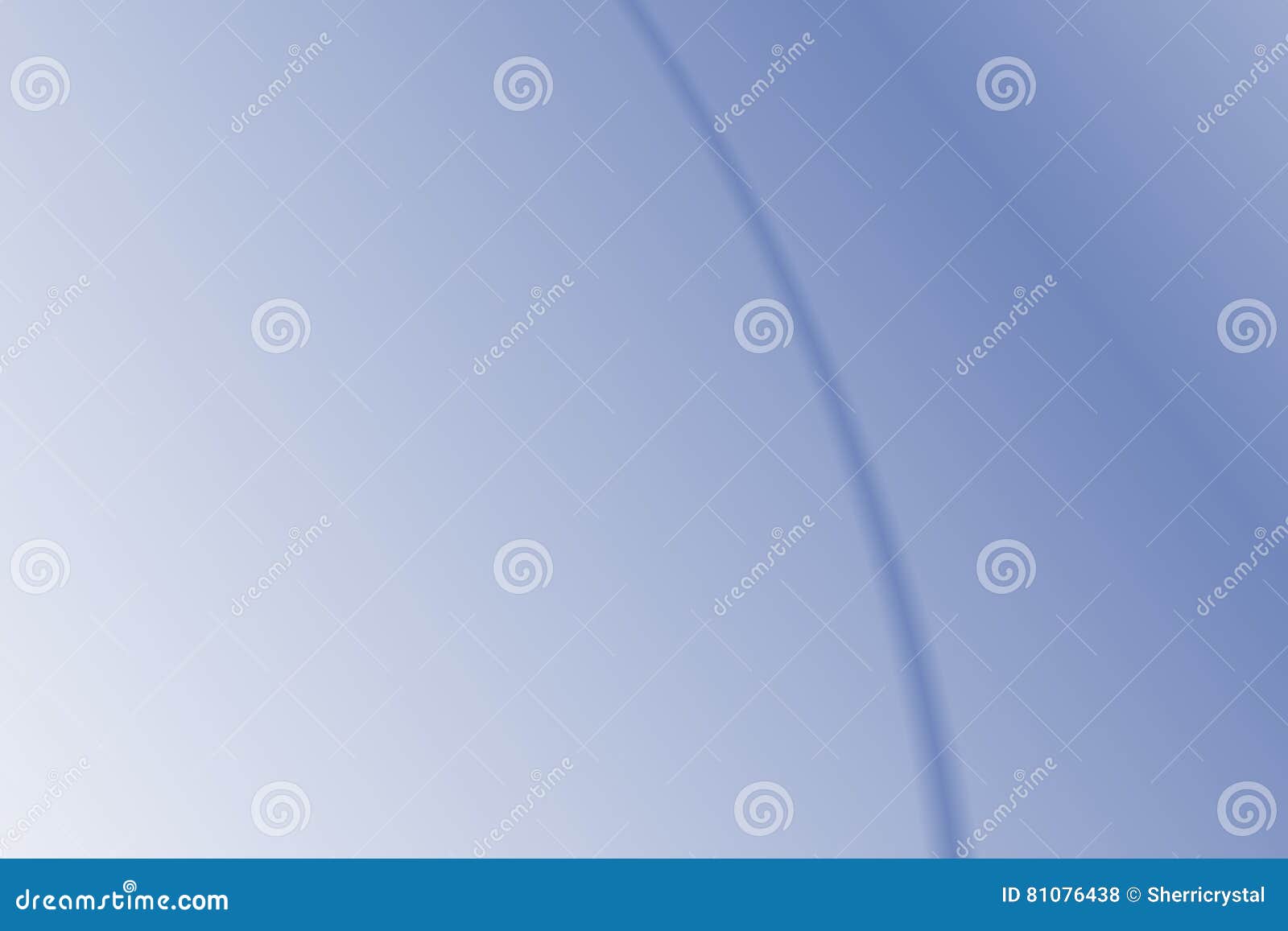 Une Fractale Simple Dans Le Bleu Mat Avec Une Courbe Verticale ...