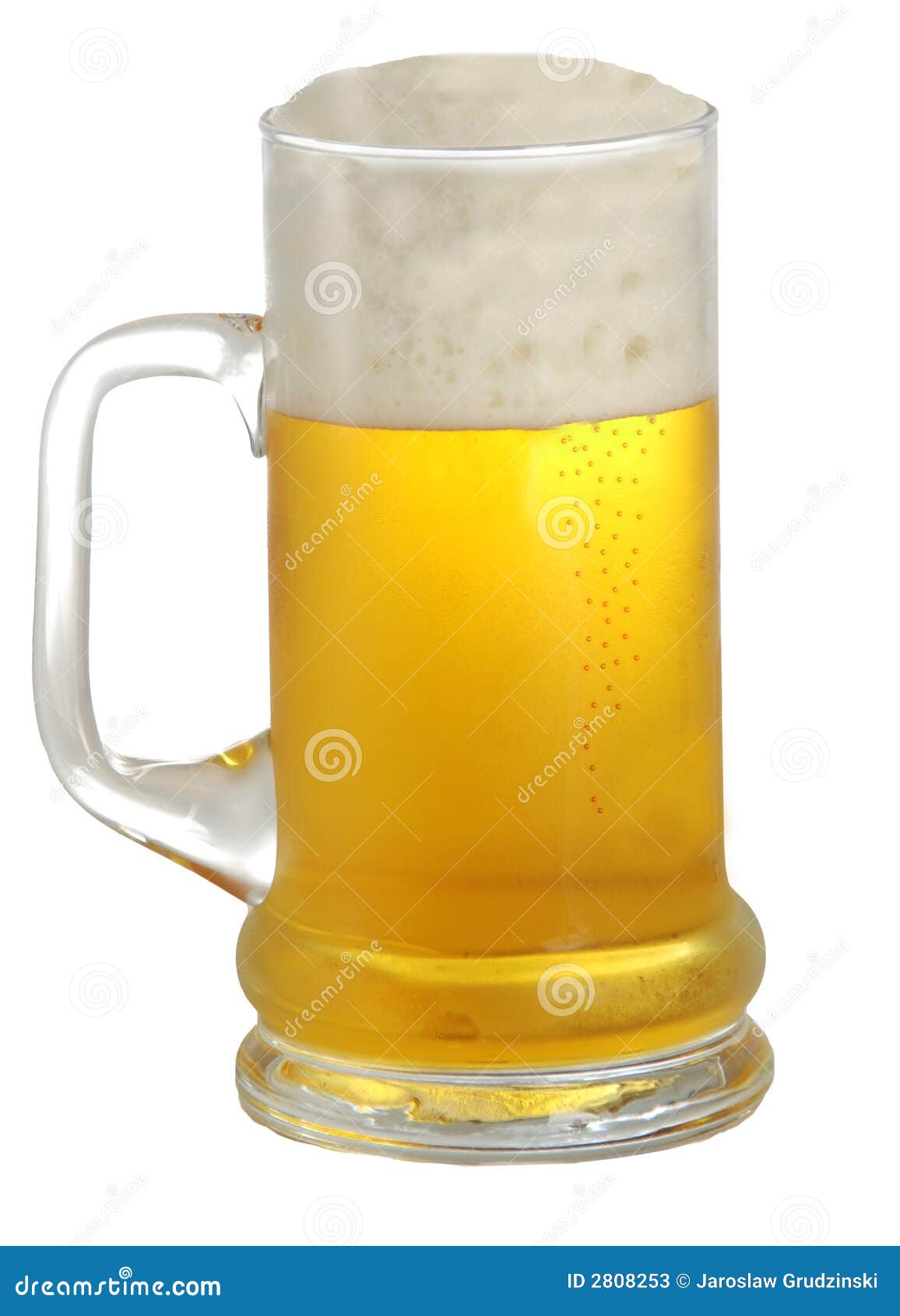 Une pinte de bière image stock. Image du closeup, glace - 2808253