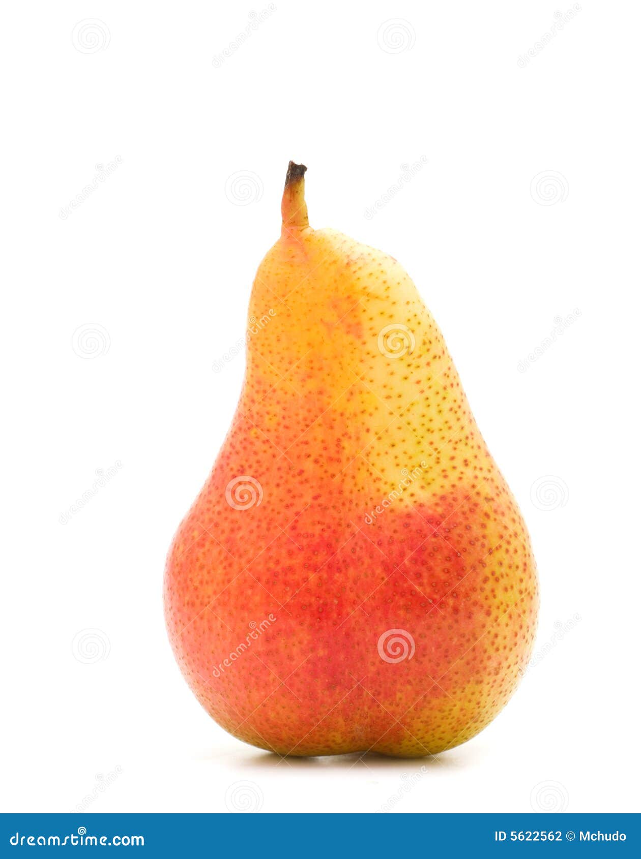 Une poire photo stock. Image du blanc, fond, agriculture - 5622562