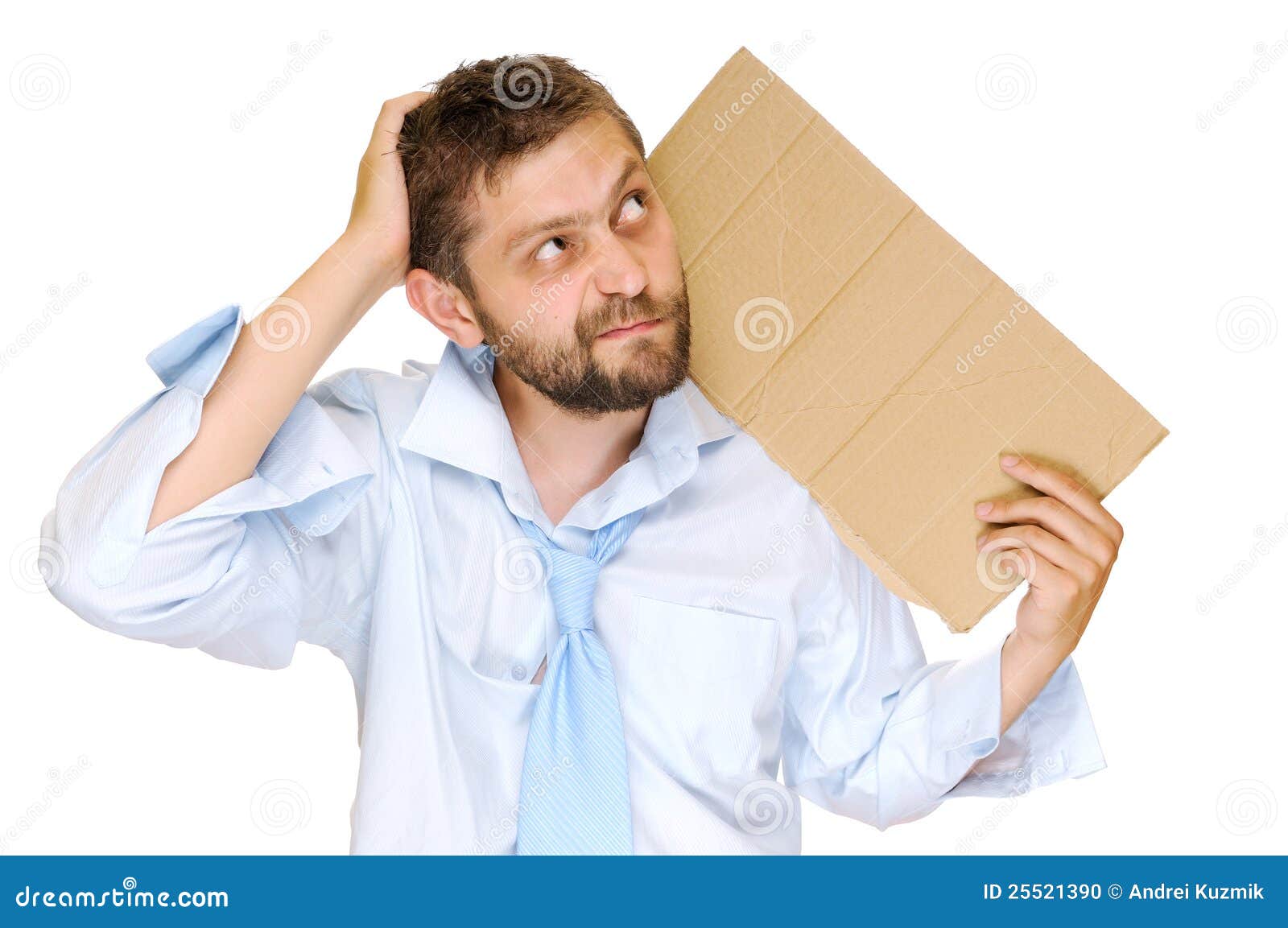 Unemployed stock photo. Image of poster, copy, recruitment - 25521390