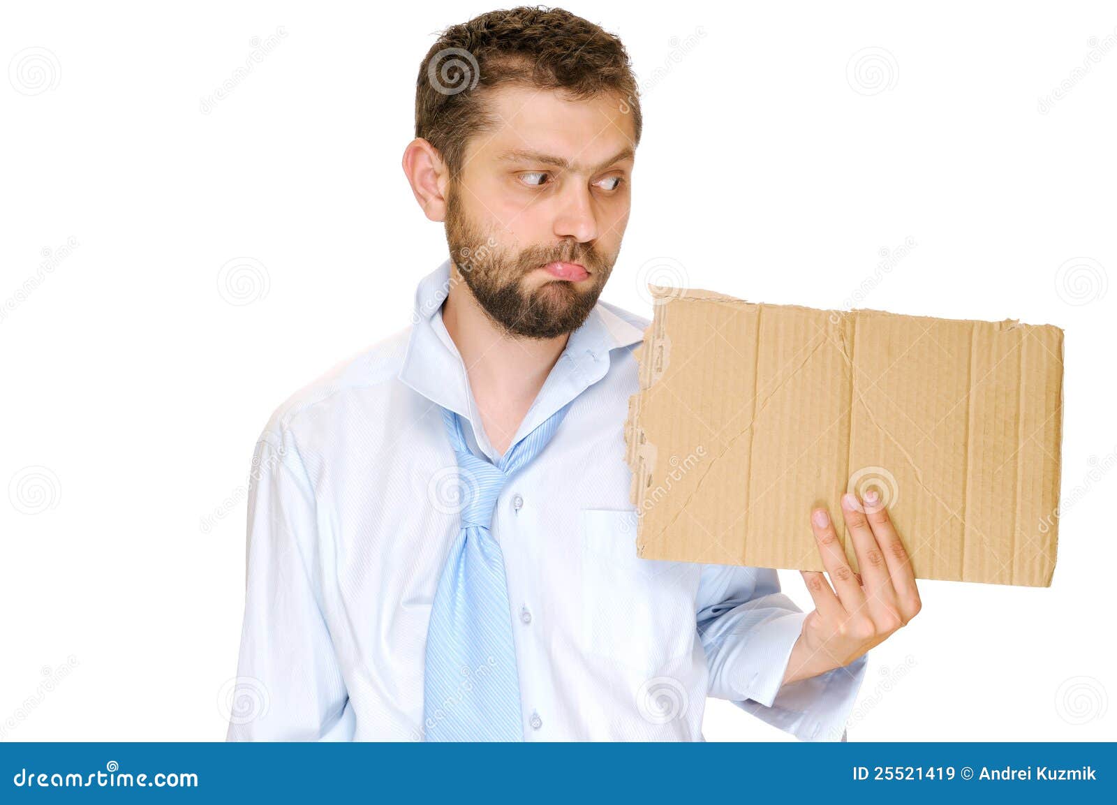 Unemployed stock image. Image of human, copy, placard - 25521419