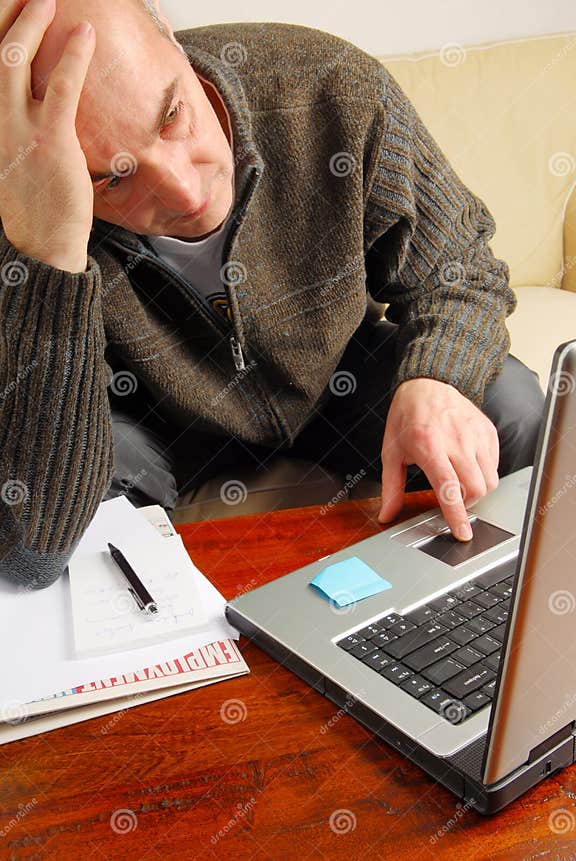 Unemployed stock photo. Image of search, unhappy, depressed - 8143626