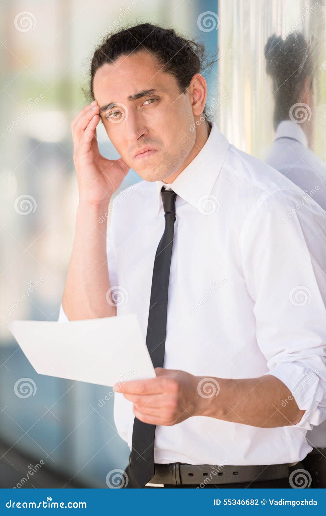 Unemployed man stock photo. Image of angry, depression - 55346682
