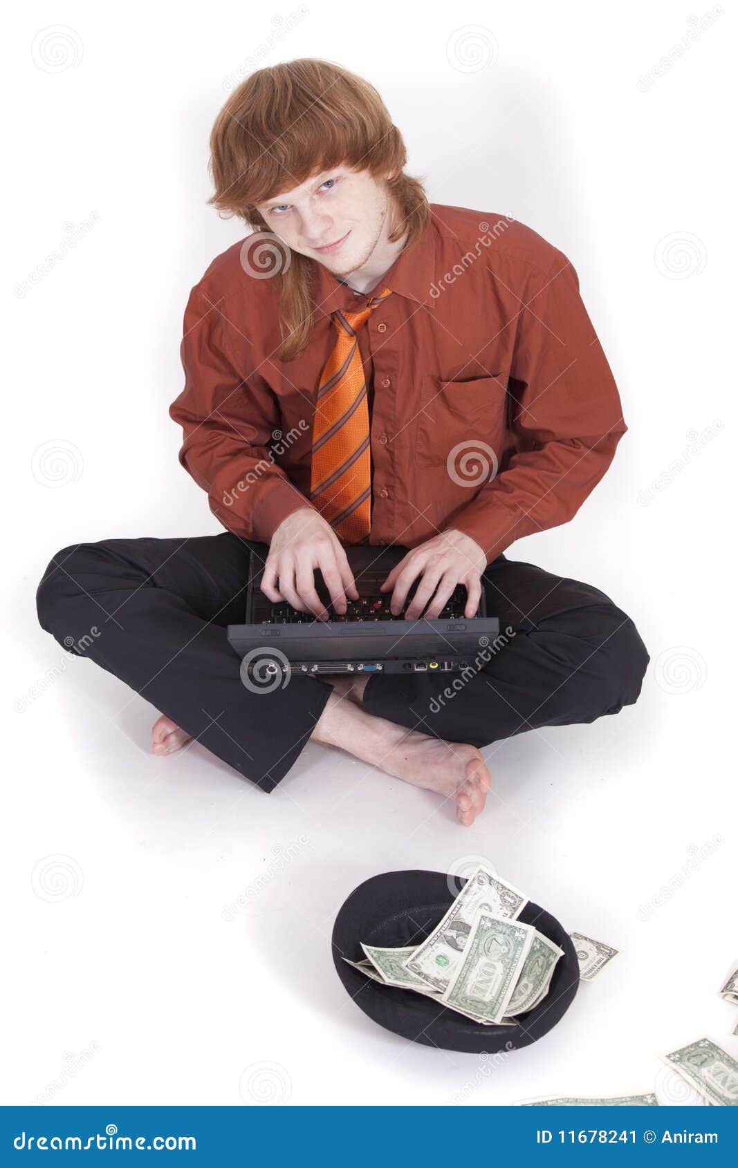 Unemployed programmer stock image. Image of programmer - 11678241