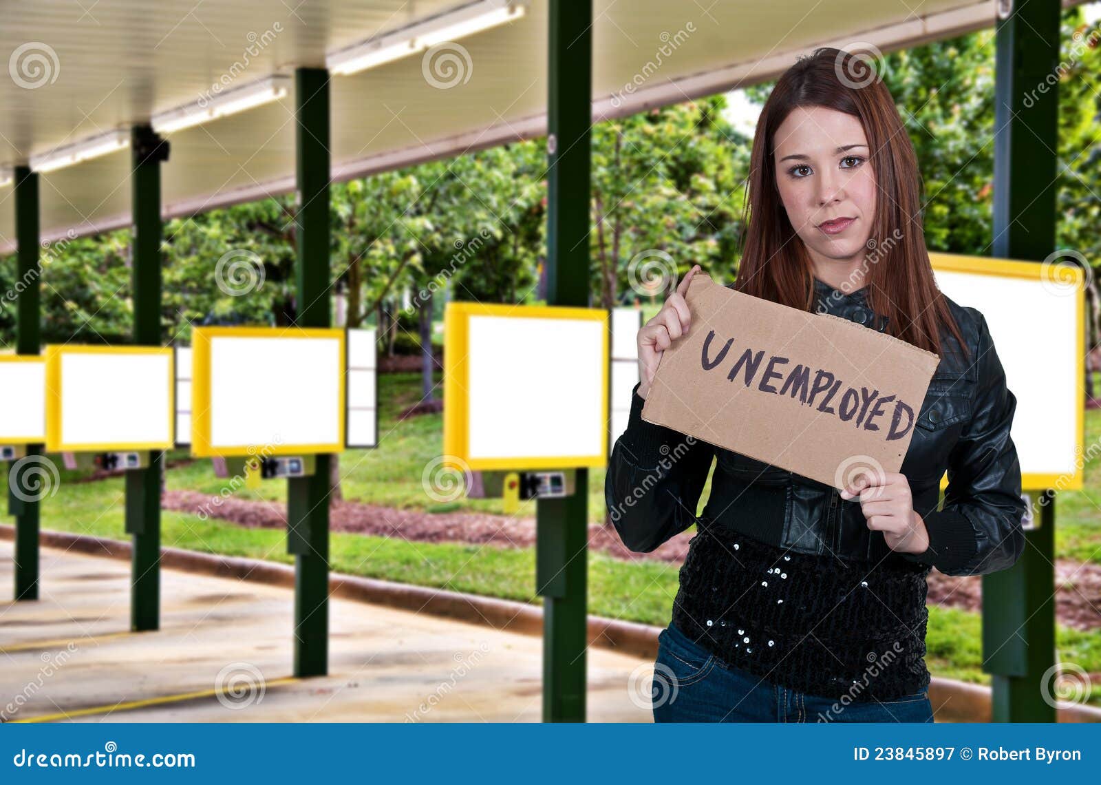 Unemployed Royalty-Free Stock Photo | CartoonDealer.com #20901465