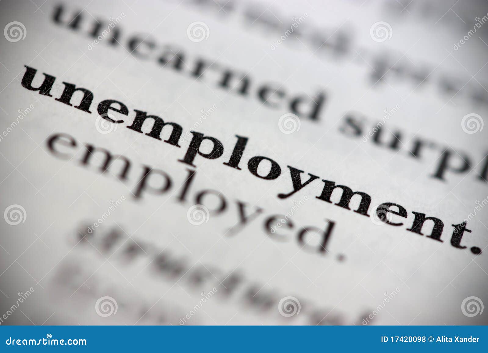 Unemployment stock photo. Image of opportunity, closeup - 17420098