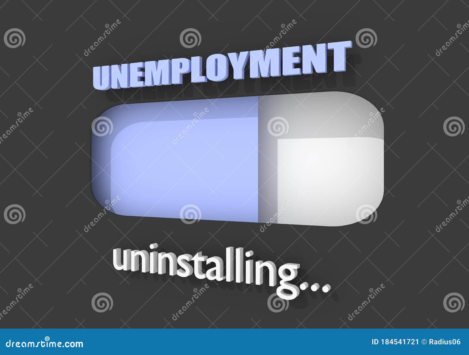 Unemployment rate meter stock illustration. Illustration of finance ...