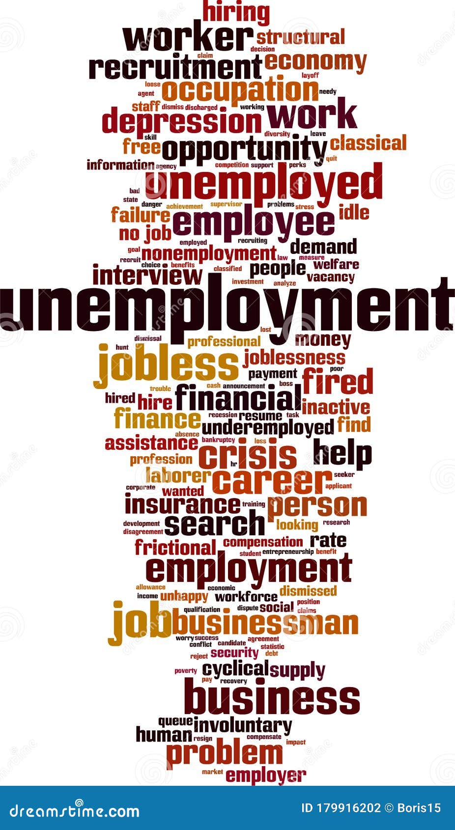 Involuntary Unemployment Vector Illustration | CartoonDealer.com #91125092