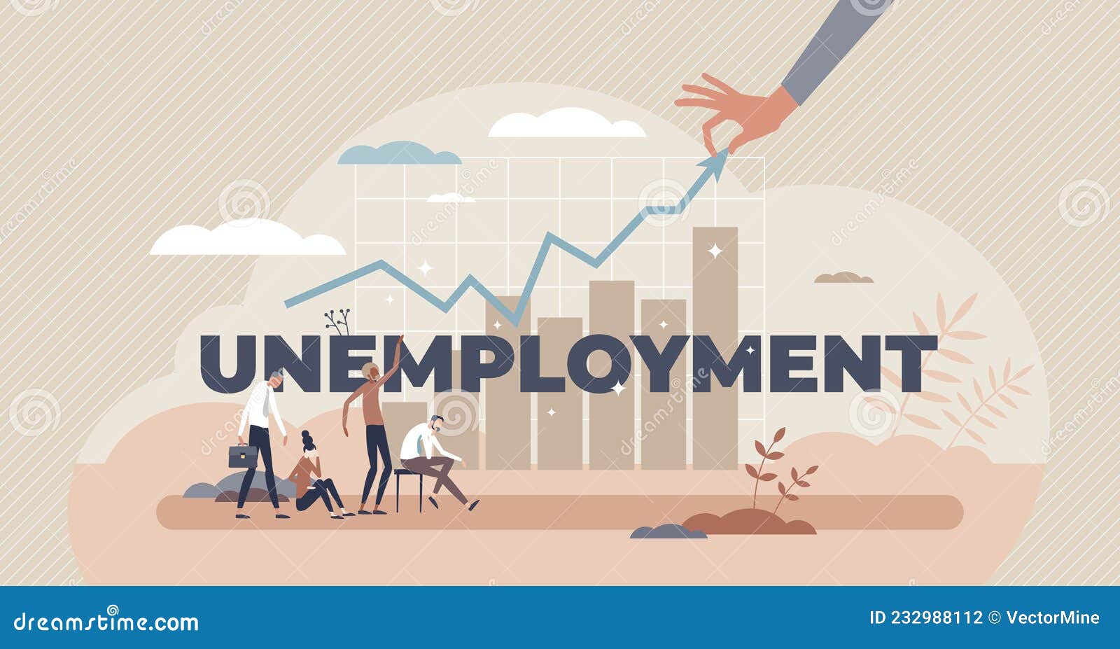 Unemployment and Work Loss Problem with Business Crisis Tiny Person ...