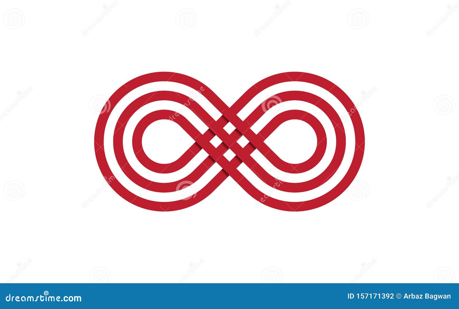 Infinity Endless Symbol Logo Maths Stock Vector - Illustration of ...