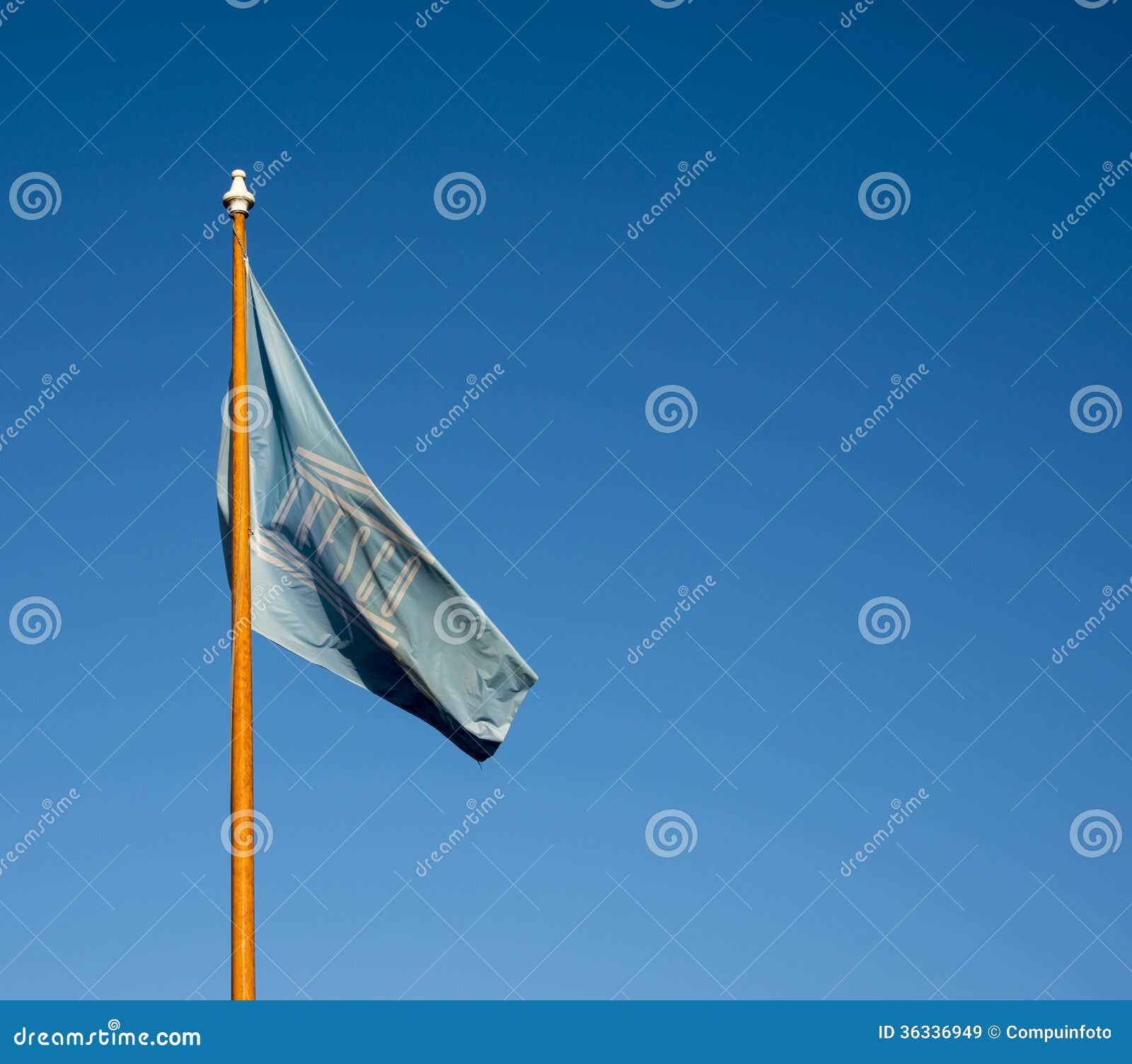 Unesco Flag Stock Photography | CartoonDealer.com #36336974
