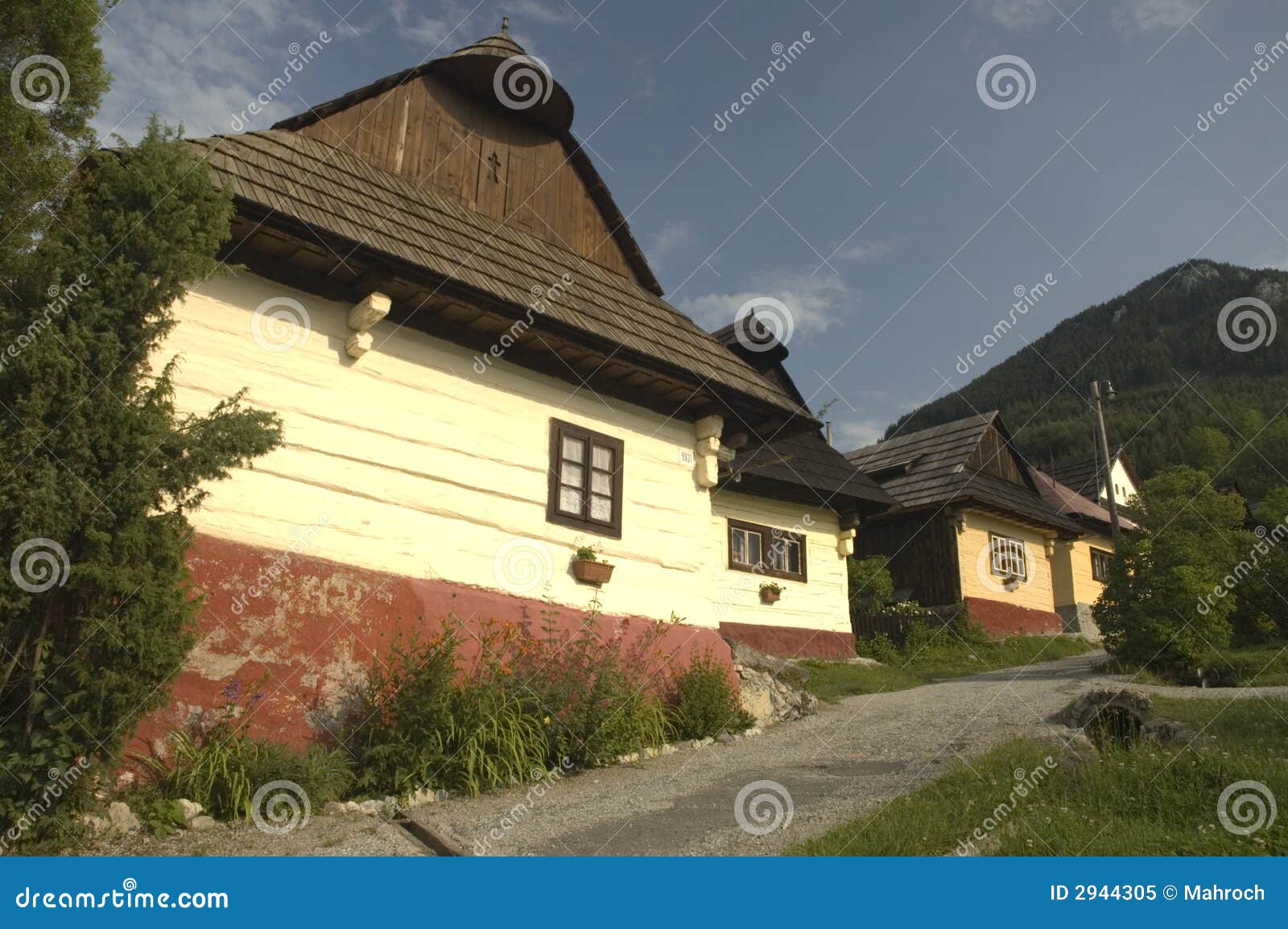 UNESCO Heritage - Vlkolinec Stock Image - Image of unesco, nature: 2944305