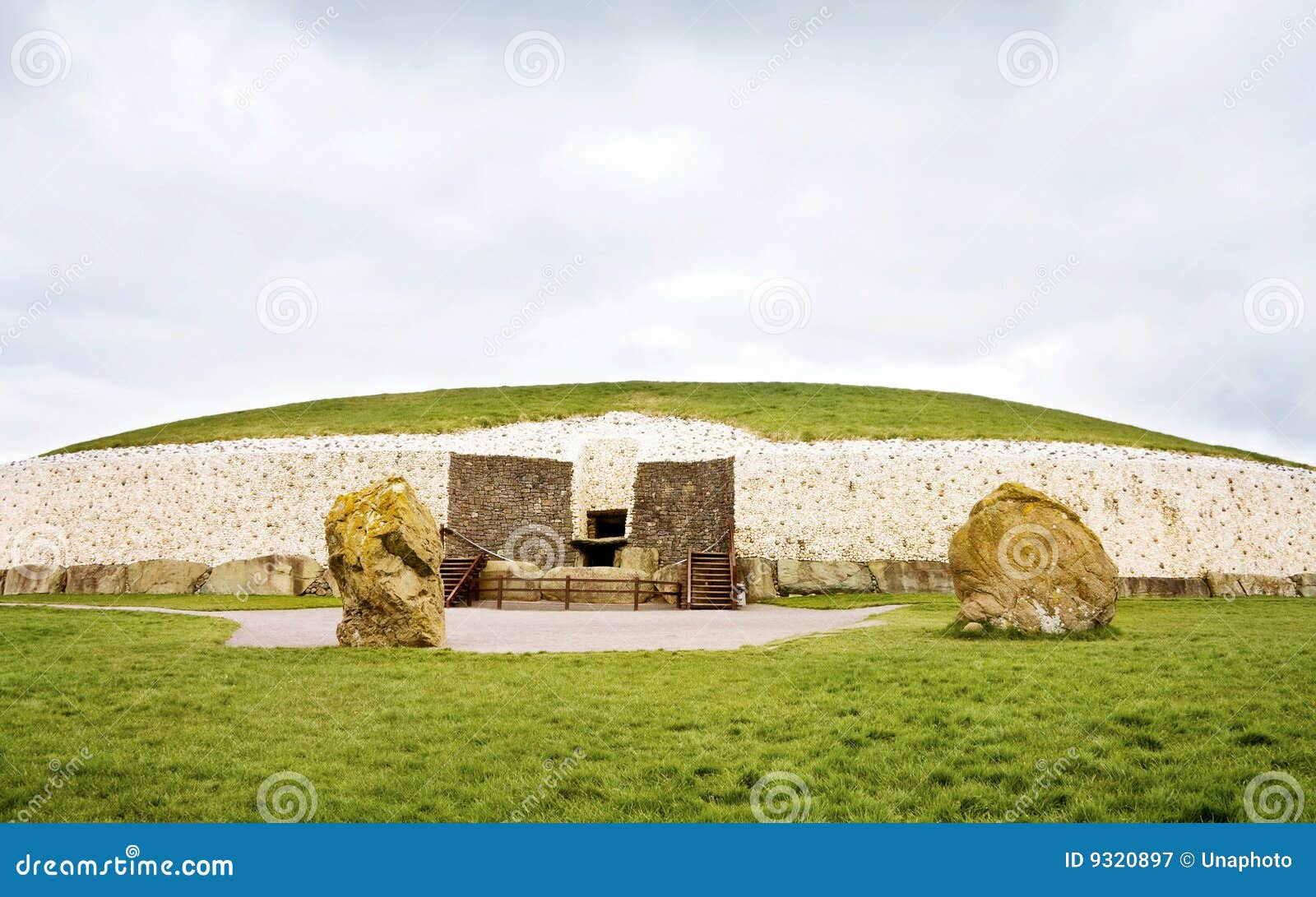 UNESCO World Heritage - Newgrange, Ireland Stock Image - Image of ...